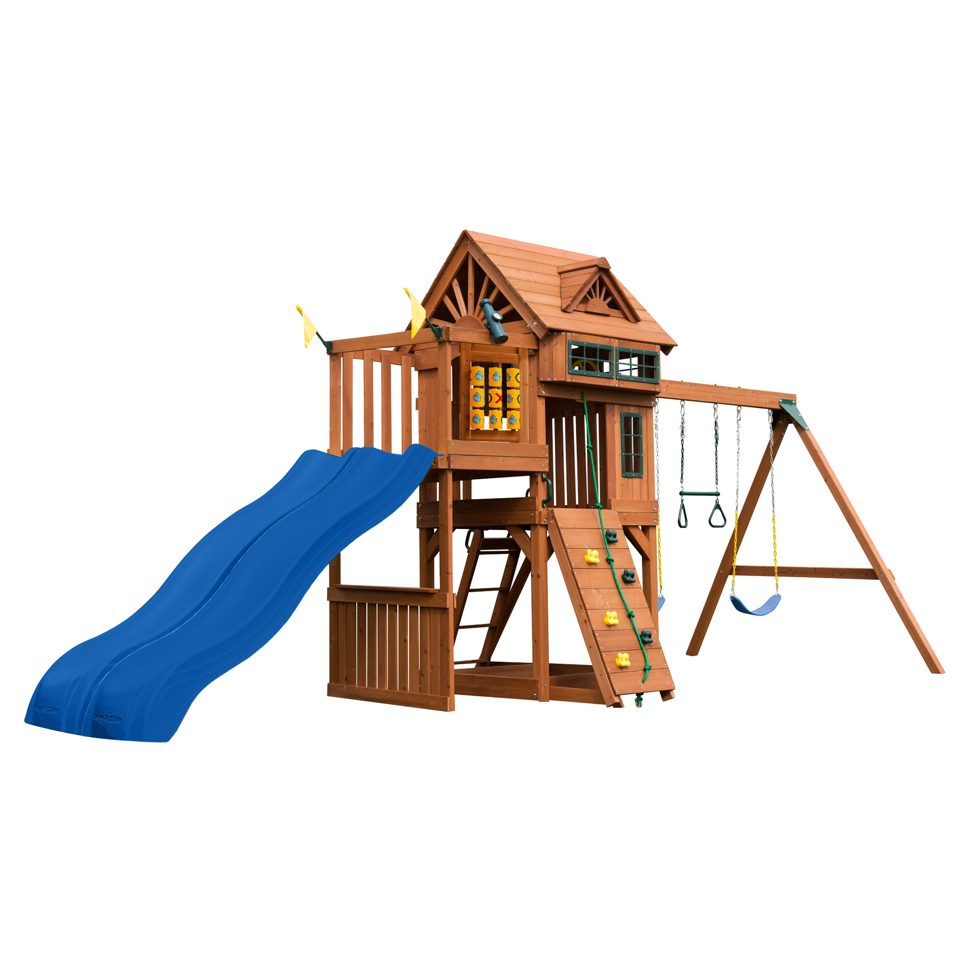 Gorilla Playsets Mountain Peak Swing Set – Professionally Installed ...