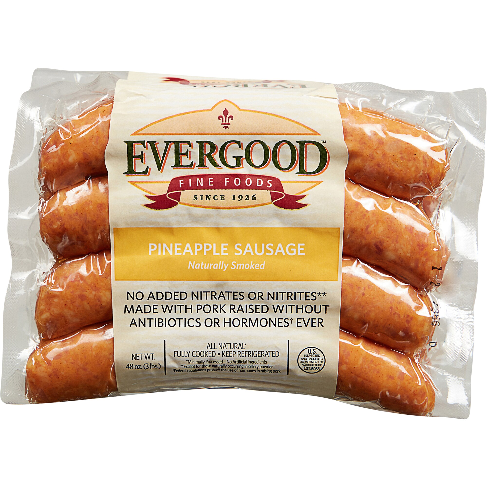 Evergood Pineapple Sausage, 3 lbs | Costco