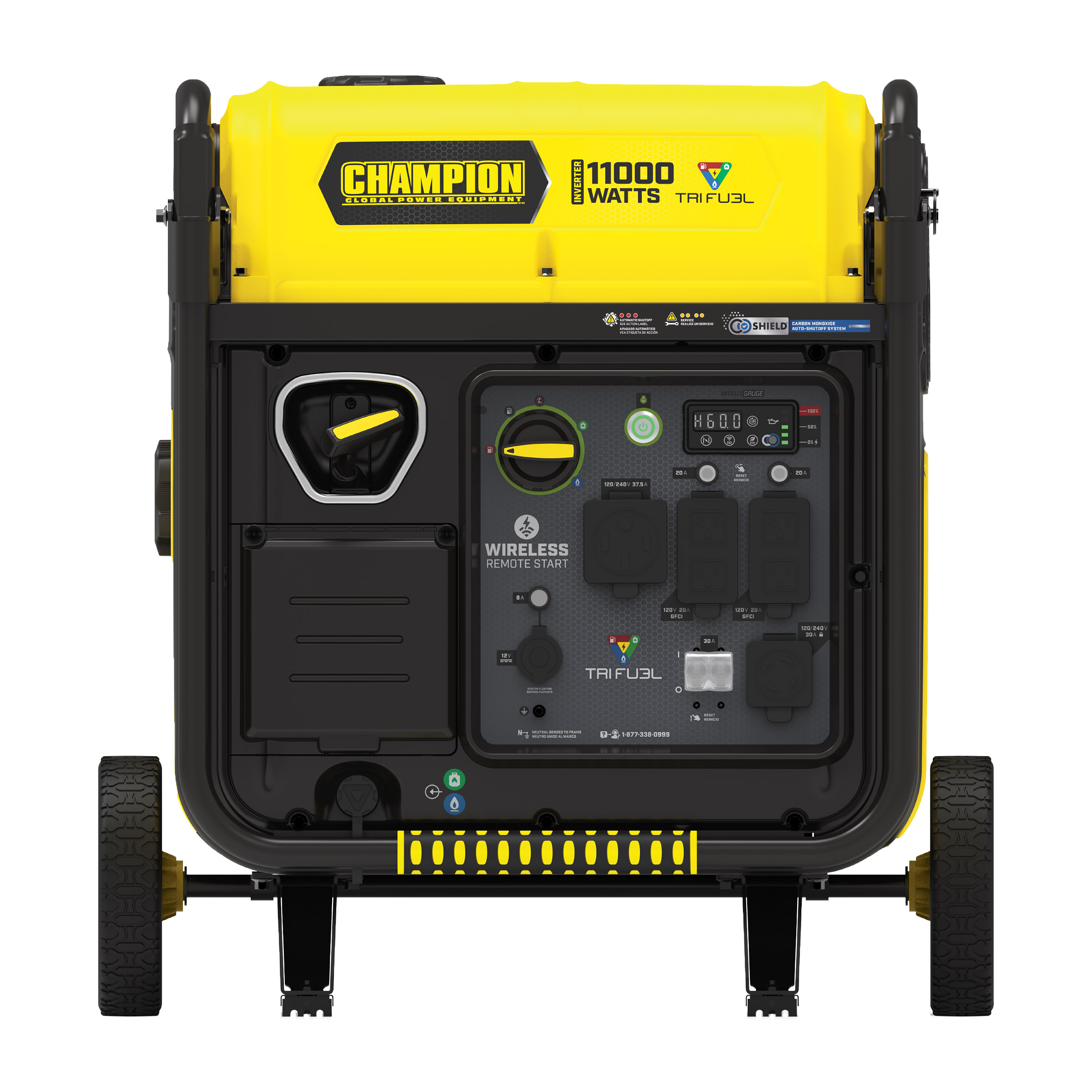 Champion 11000W Remote Start Tri-Fuel Portable Inverter Generator | Costco