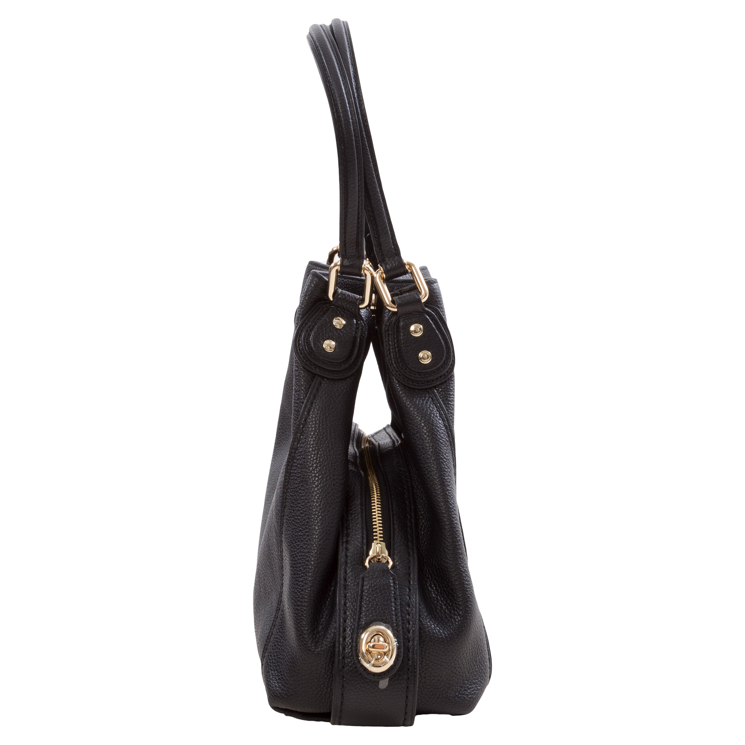Coach Pebbled Edie 31 Shoulder Bag, Black | Costco
