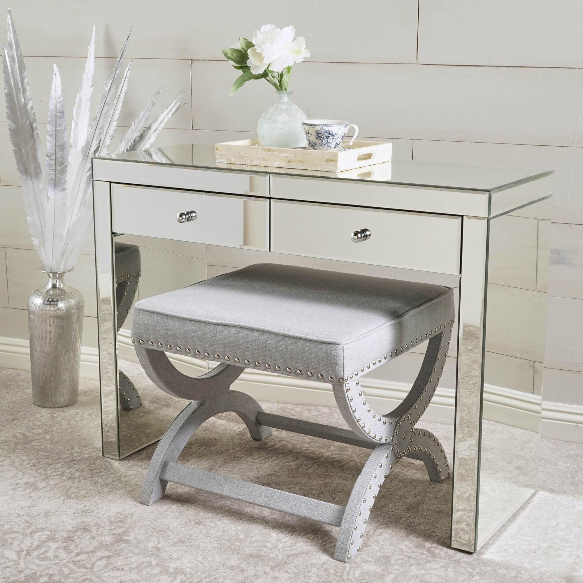 Scarlet Mirrored Console Table | Costco