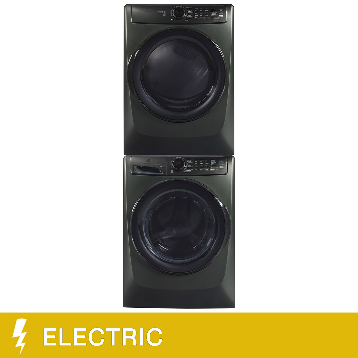 Electrolux 7 Series Laundry Bundle 5.2 cu ft. Front Load Washer and 8.0 ...