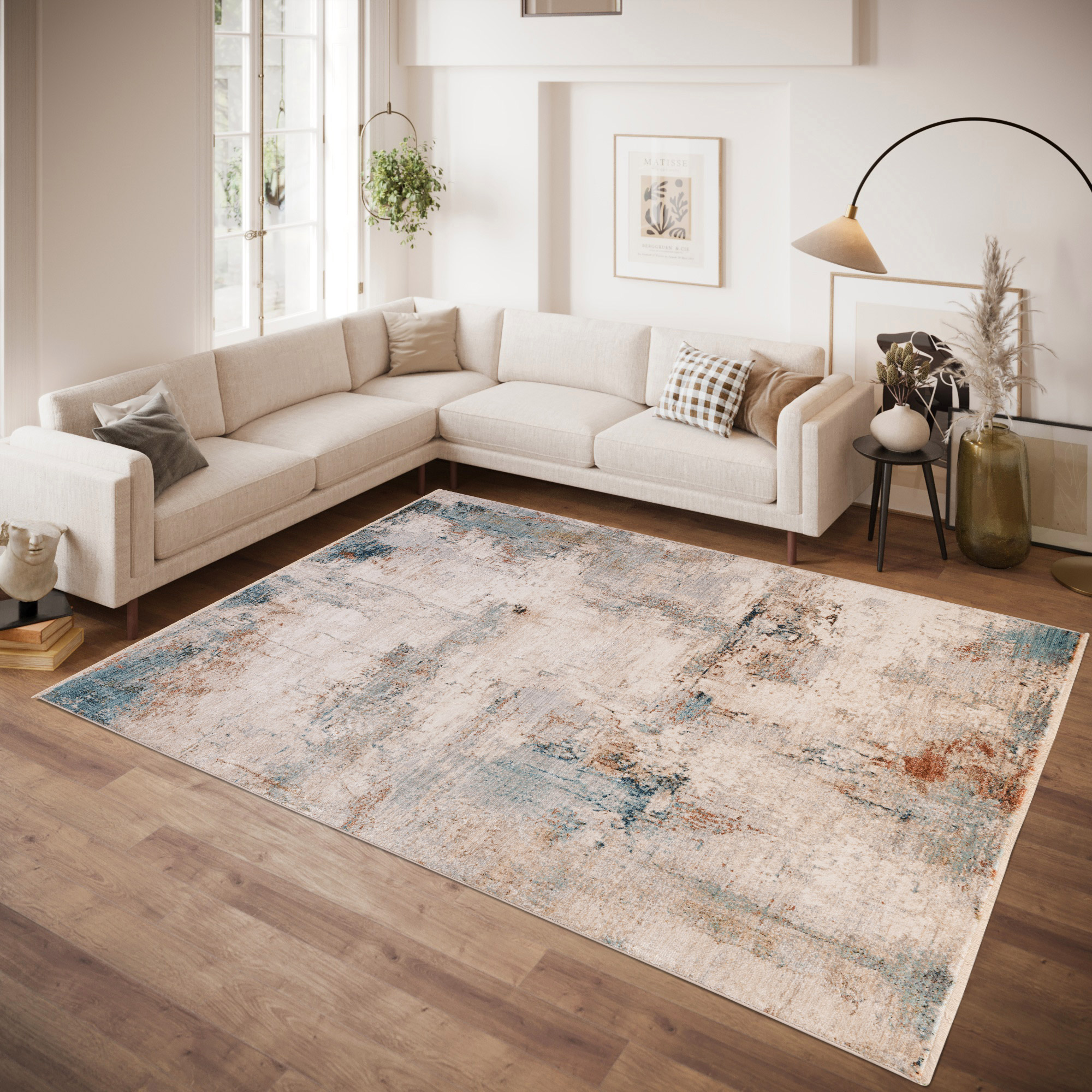 Viana Artemis Collection Strokes Indoor Area Rug | Costco
