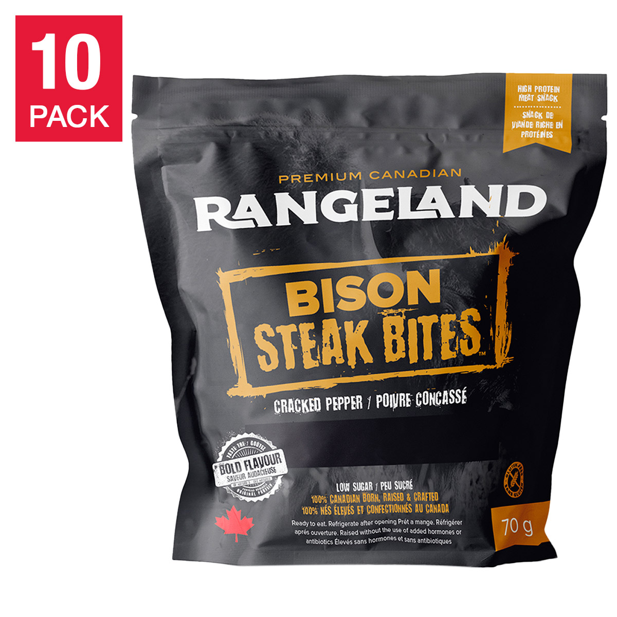 Rangeland Bison Bites, 10 × 70 g | Costco