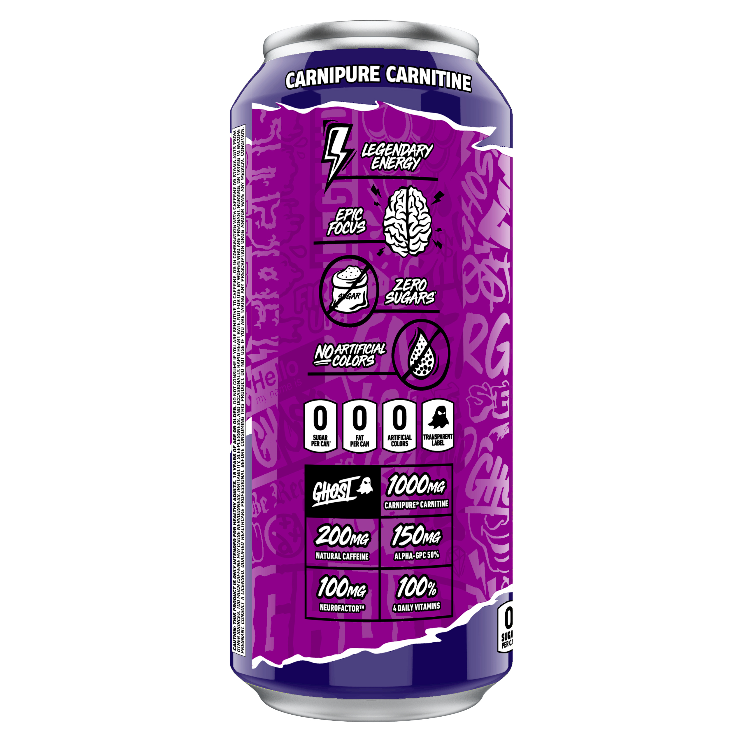 Ghost Energy Drink, Zero Sugar, Variety Pack, 16 fl oz, 15 ct | Costco