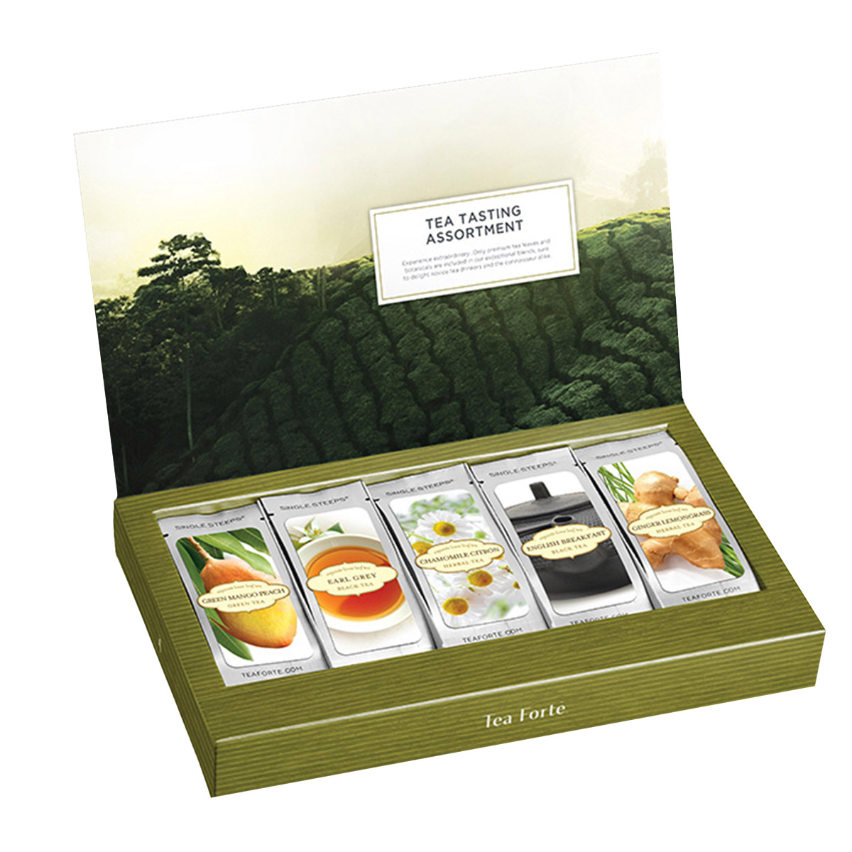 Tea Forté Single Steeps Tea Tasting & World of Tea, 2-pack | Costco