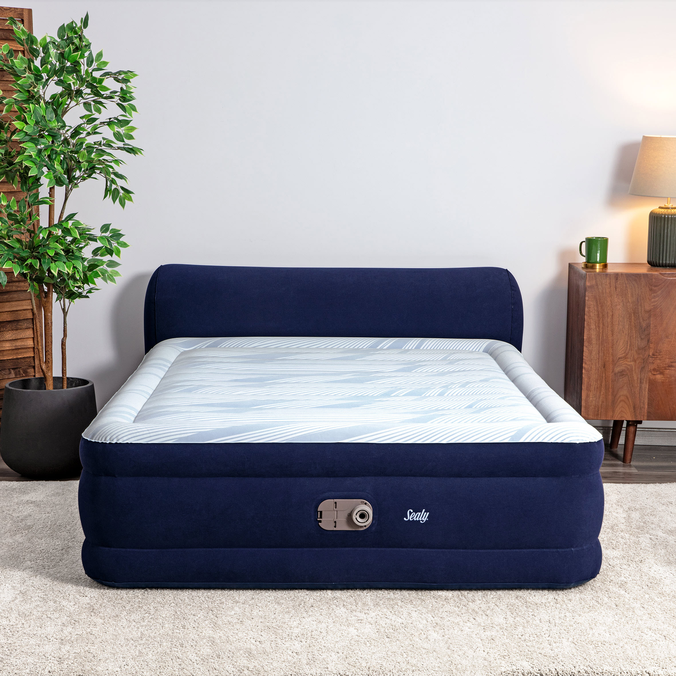 Sealy Air Mattress Queen with Built-in Headboard | Costco