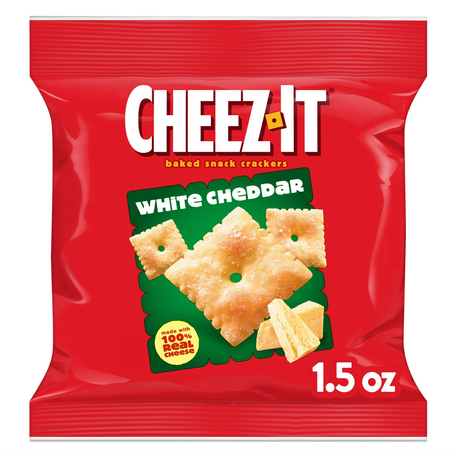 Cheez-It White Cheddar Baked Snack Cracker, 1.5 oz, 45-count | Costco