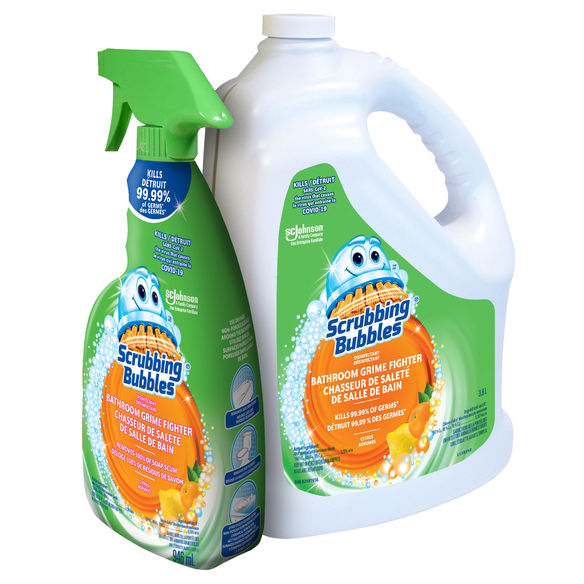 Scrubbing Bubbles Products