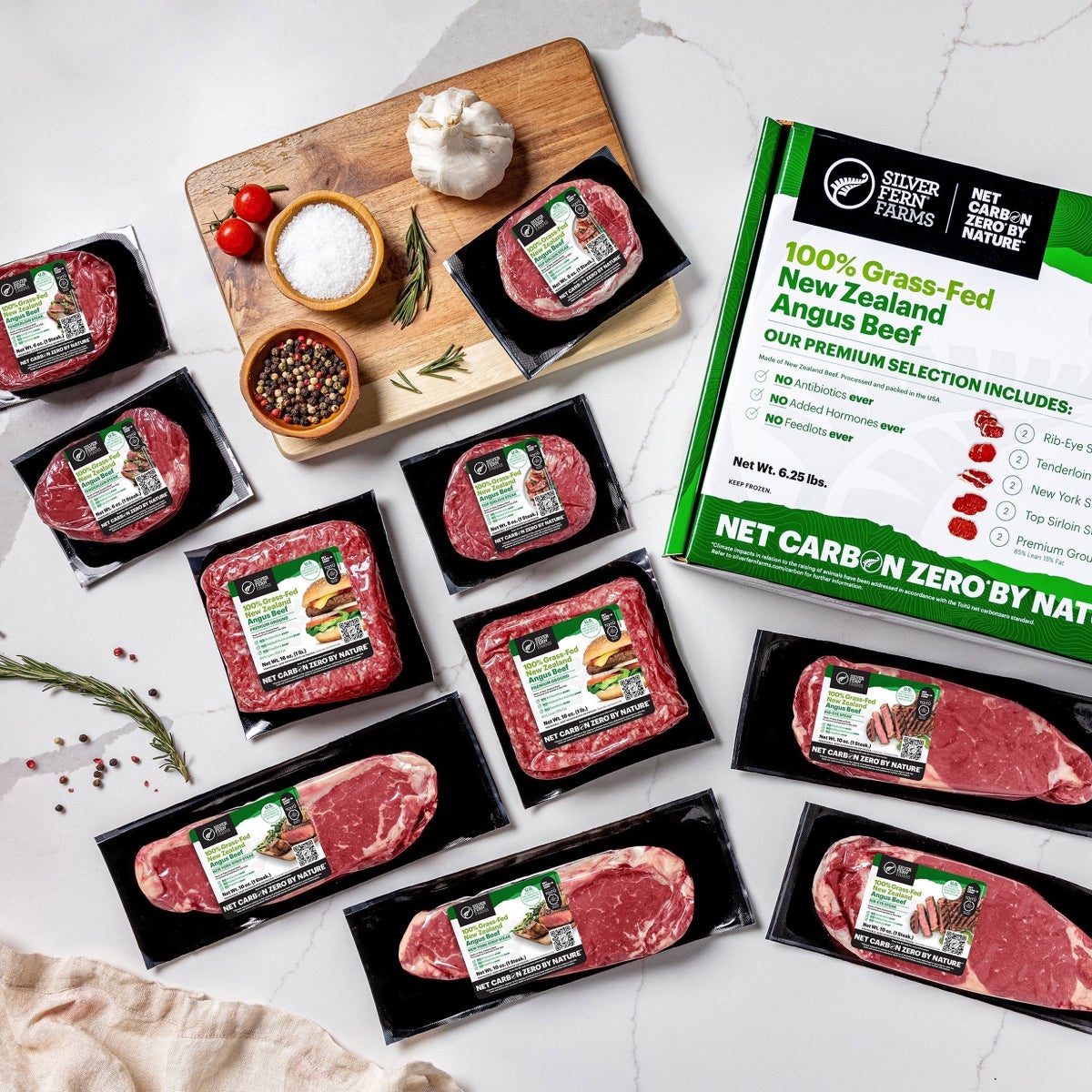 Silver Fern Farms 100% New Zealand Grass-Fed, Net Carbon Silver Fern Farms 100% New Zealand Grass-Fed, Net Carbon