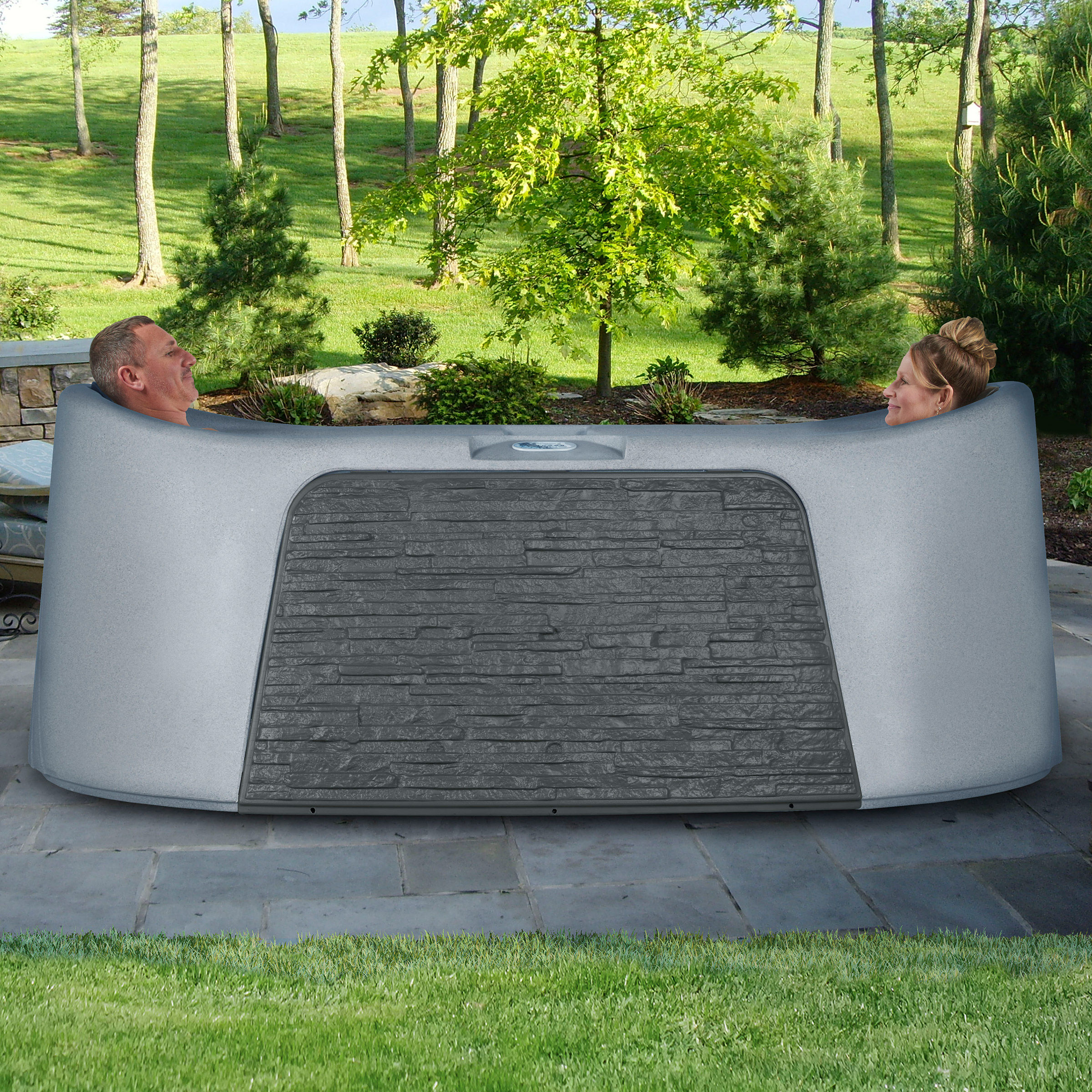 Evolution by Strong Spas Refresh 22-jet, 2-person Rotomolded Spa, Plug ...