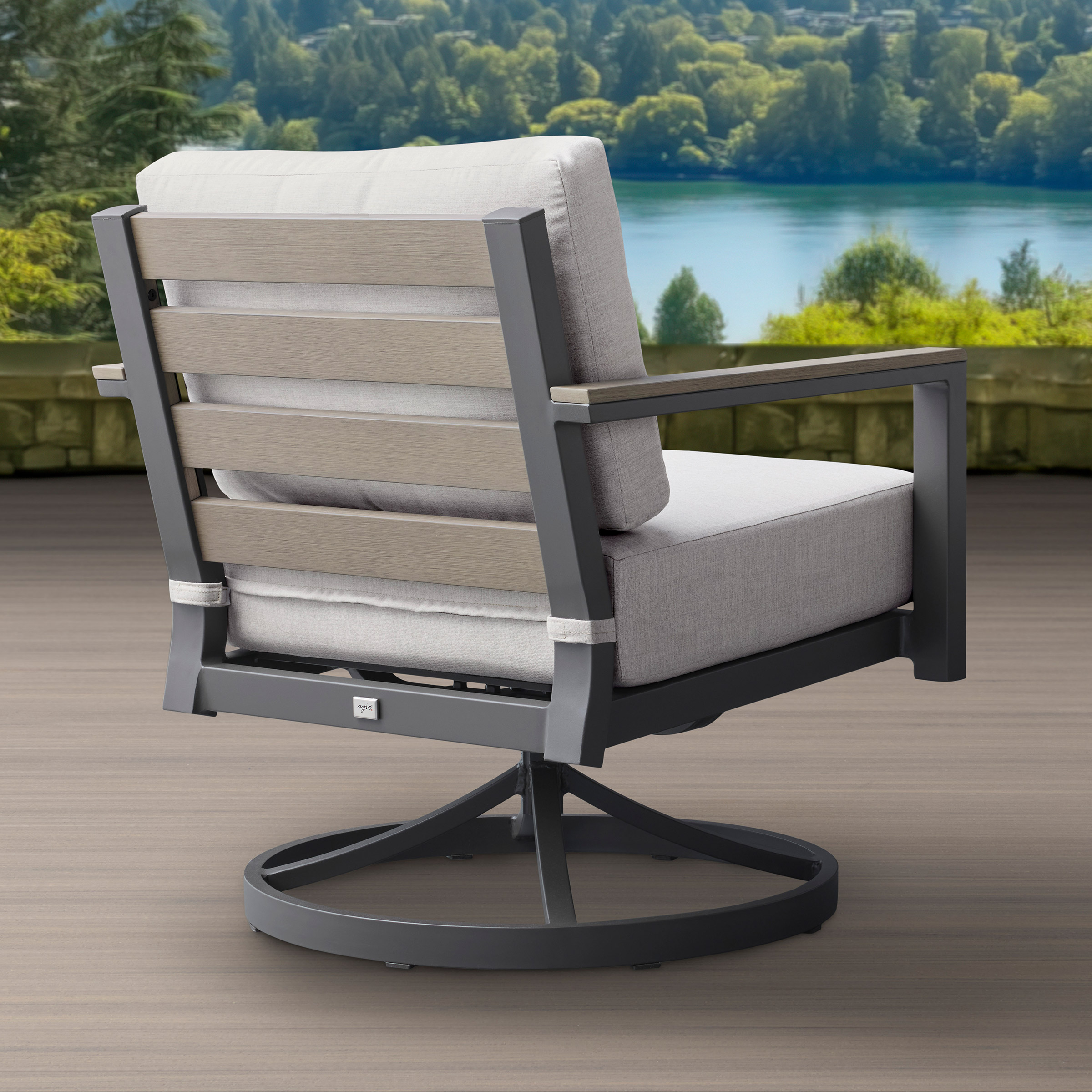 Agio Nicolet 4-piece Outdoor Patio Seating Set | Costco