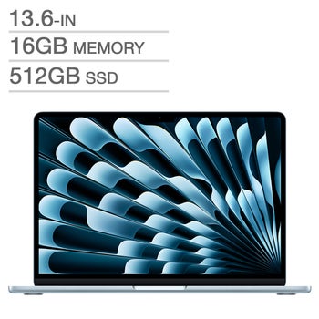Apple MacBook Air 13.6 in., Apple M4 Chip - 16 GB RAM, 512 Apple MacBook Air 13.6 in., Apple M4 Chip - 16 GB RAM, 512