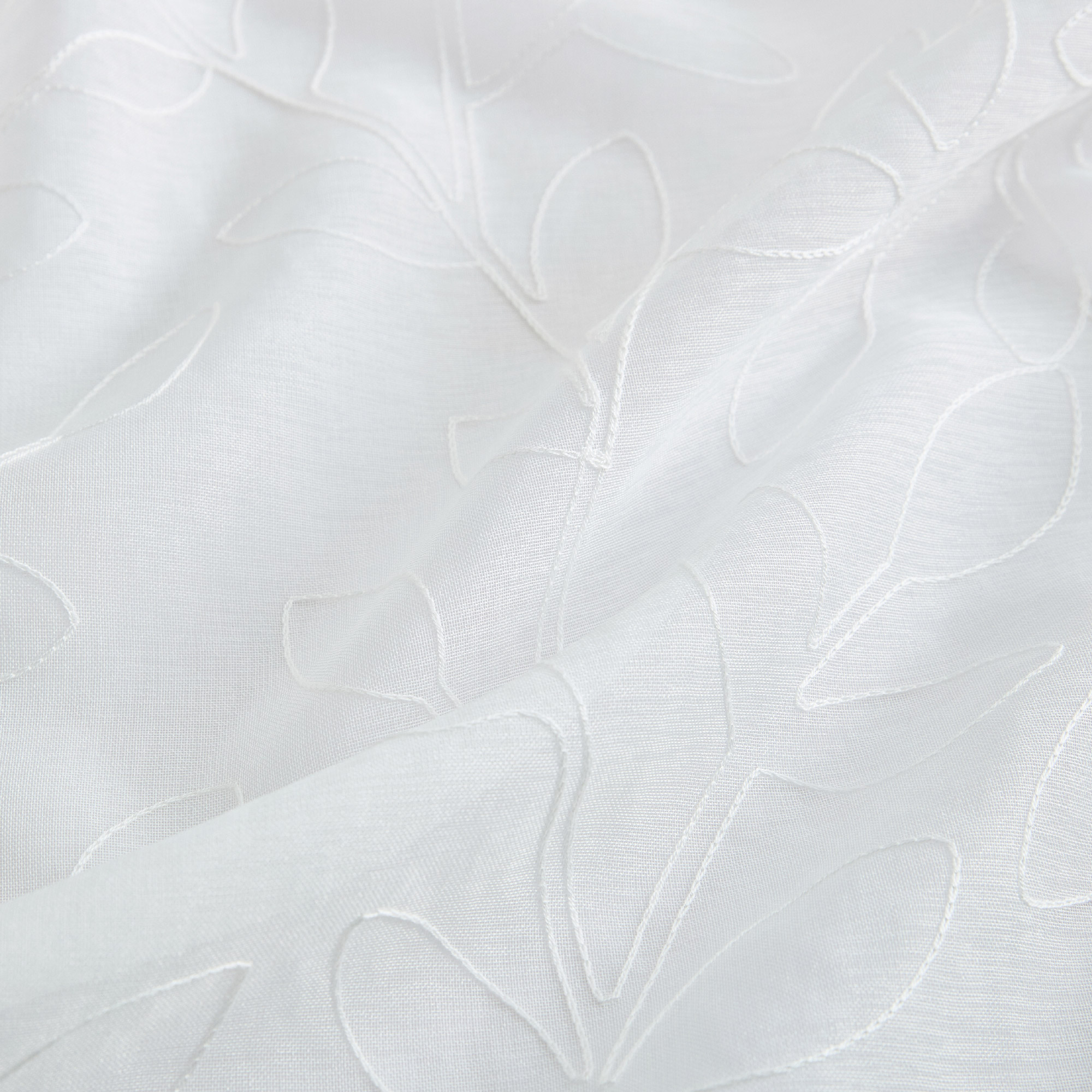 Aliso Embroidered Sheer Window Curtain | Costco