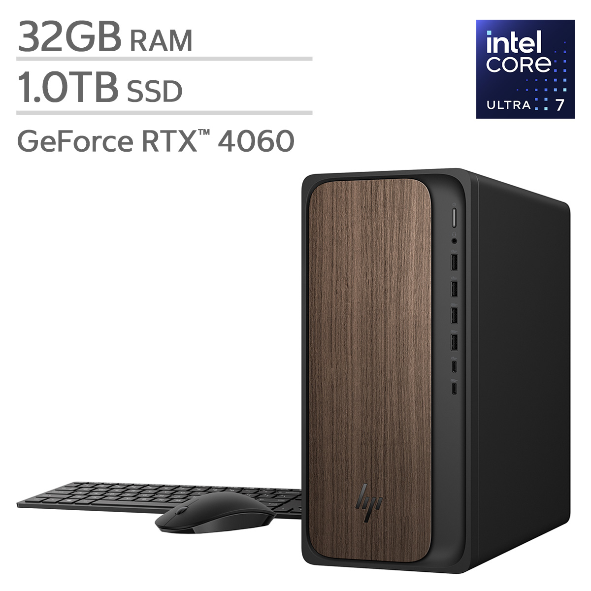 HP OmniDesk Desktop Tower - Intel Core Ultra 7 Series 2 Processor ...