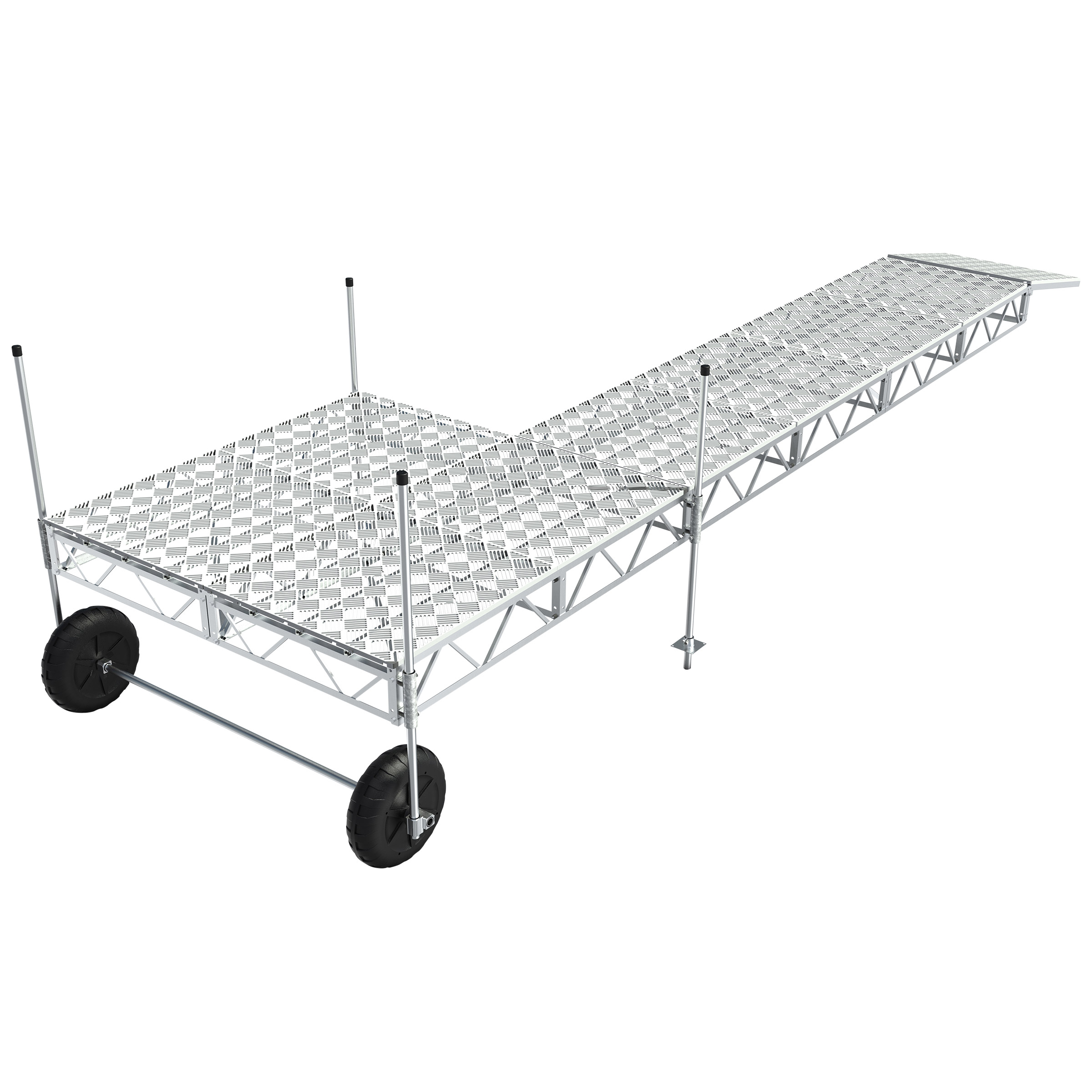 Multinautic QP-320 P-Shape 7.31 m (24 ft.) Long Aluminium Truss Frame ...