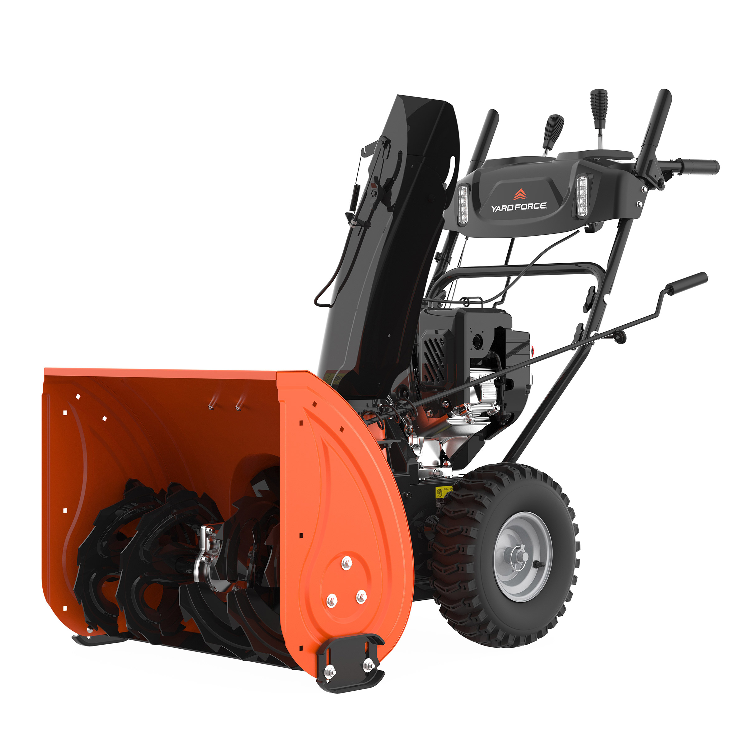 Yard Force 26-inch Two-Stage Gas Snow Blower with Heated Handles | Costco