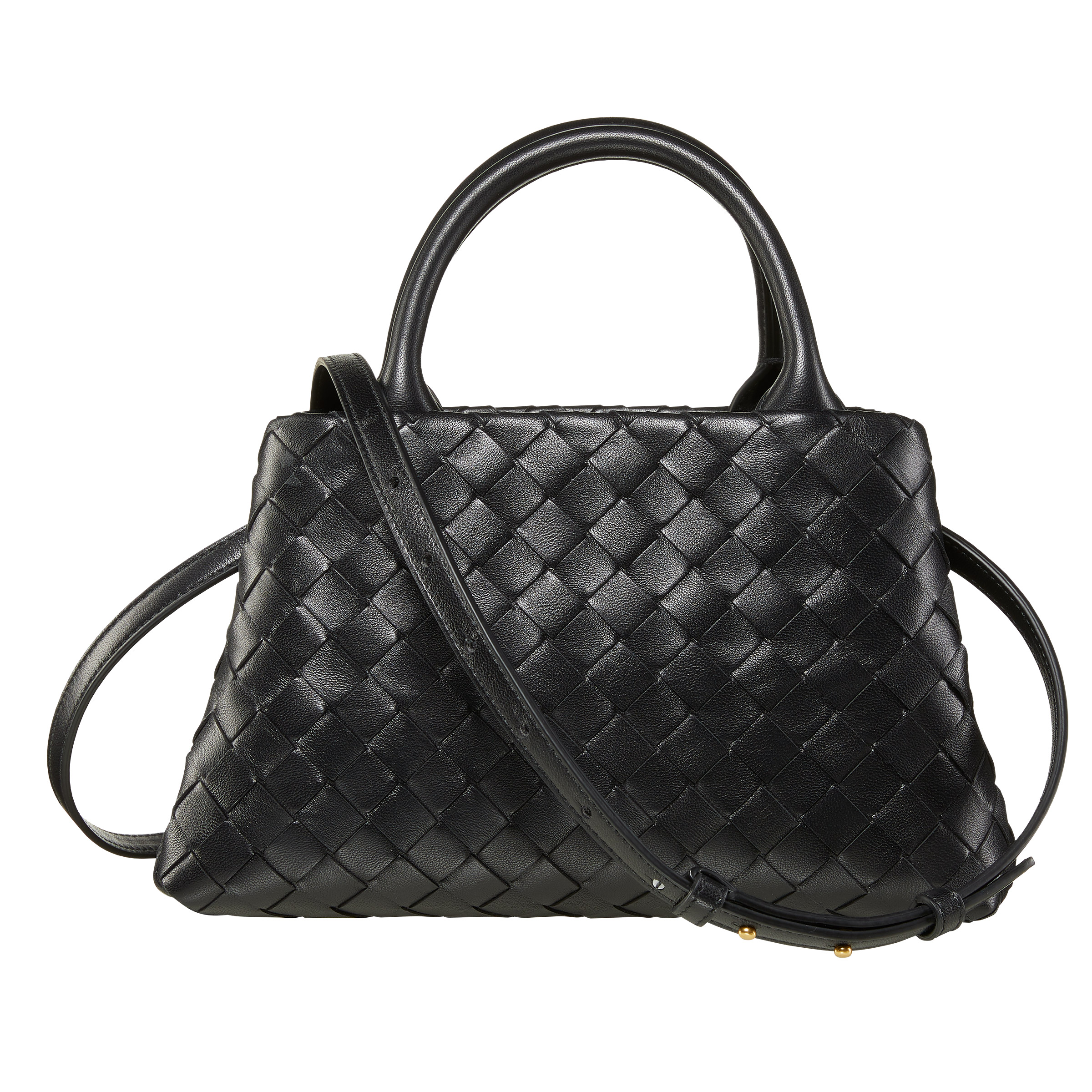Bottega Veneta Sm Weave Tote, Black | Costco