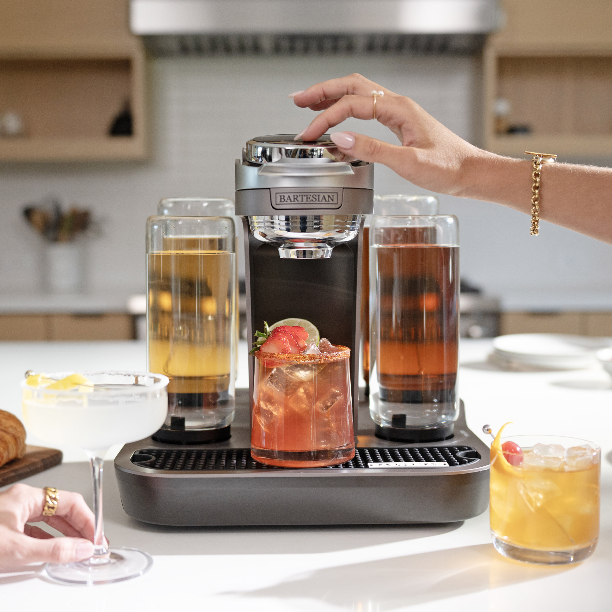 Bartesian Professional Cocktail Maker + Cocktail Sampler Bundle | Costco