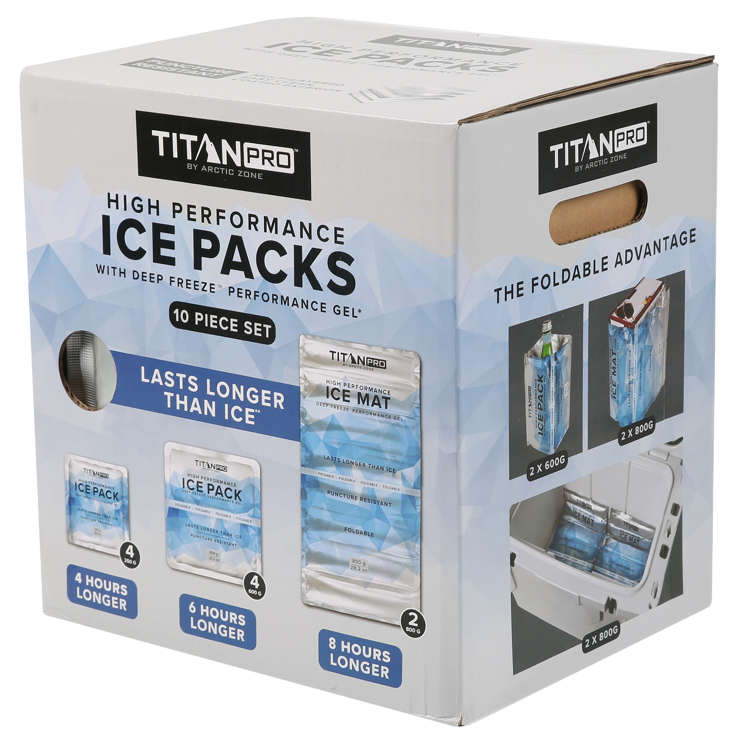 Titan PRO by Arctic Zone High Performance 10-piece Ice Pack | Costco