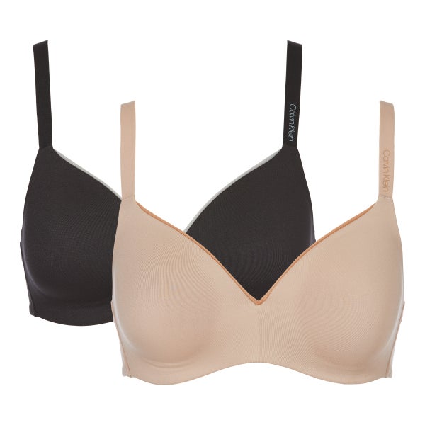 Calvin Klein Ladies' Wirefree Bra, 2-pack | Costco Calvin Klein Ladies' Wirefree Bra, 2-pack | Costco