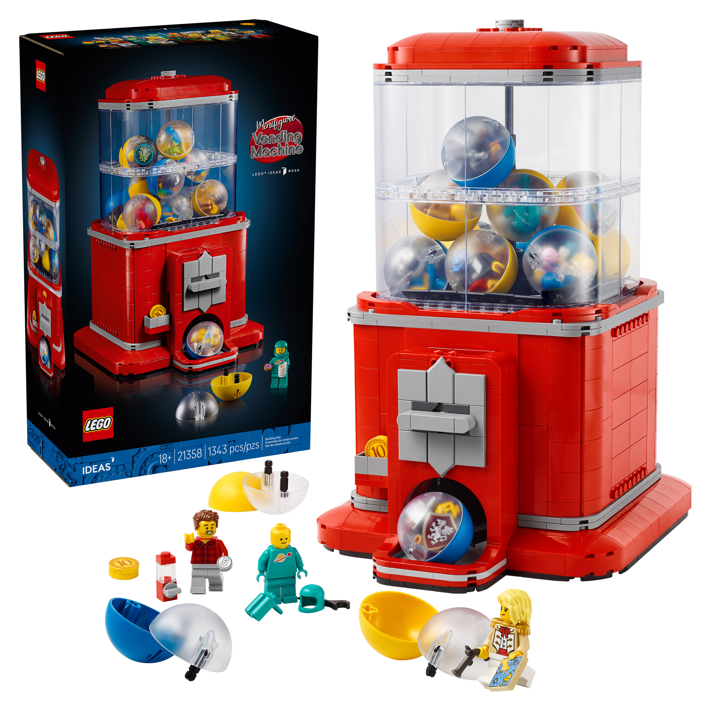 LEGO Ideas Minifigure Vending Machine 21358 | Costco