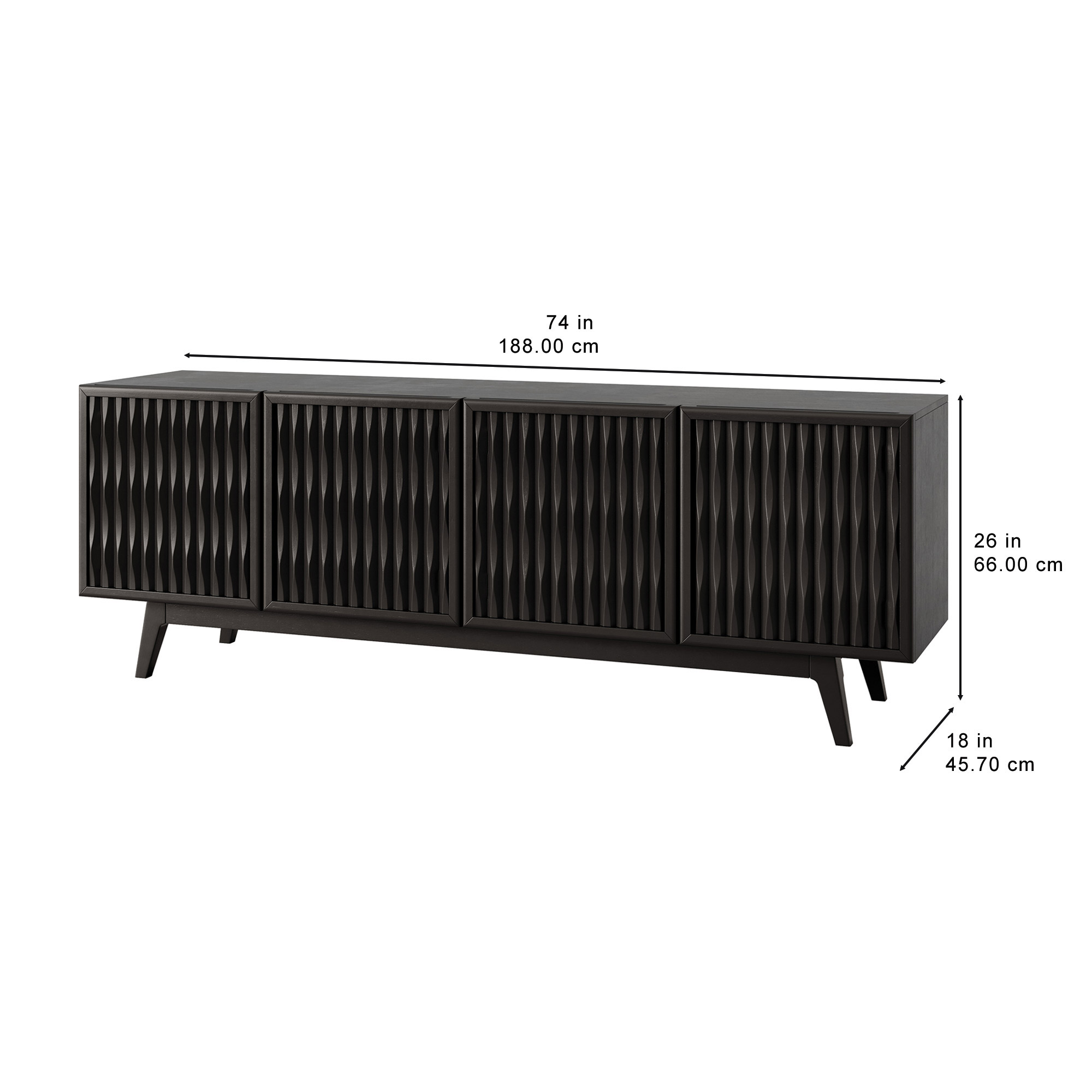 Del Rey Oaks 74” Accent Console | Costco