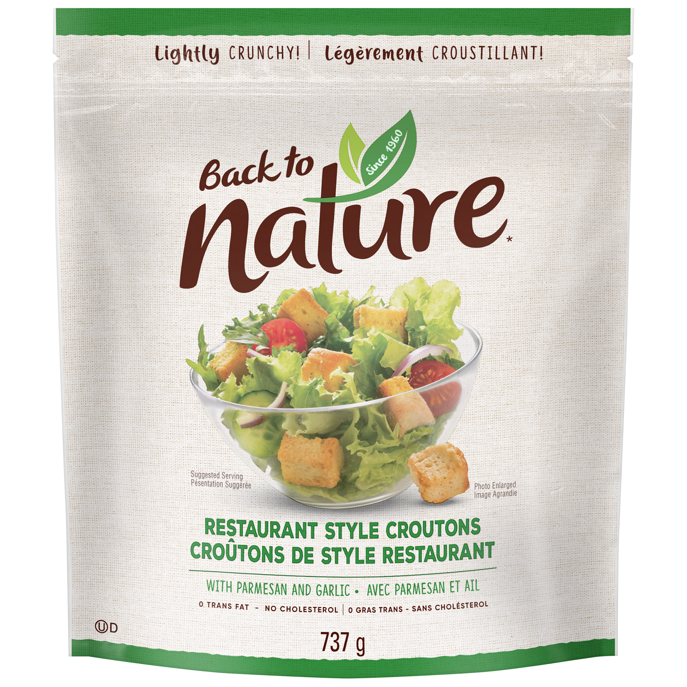 Back to Nature Nonni’s Focaccia Croutons, 737 g | Costco