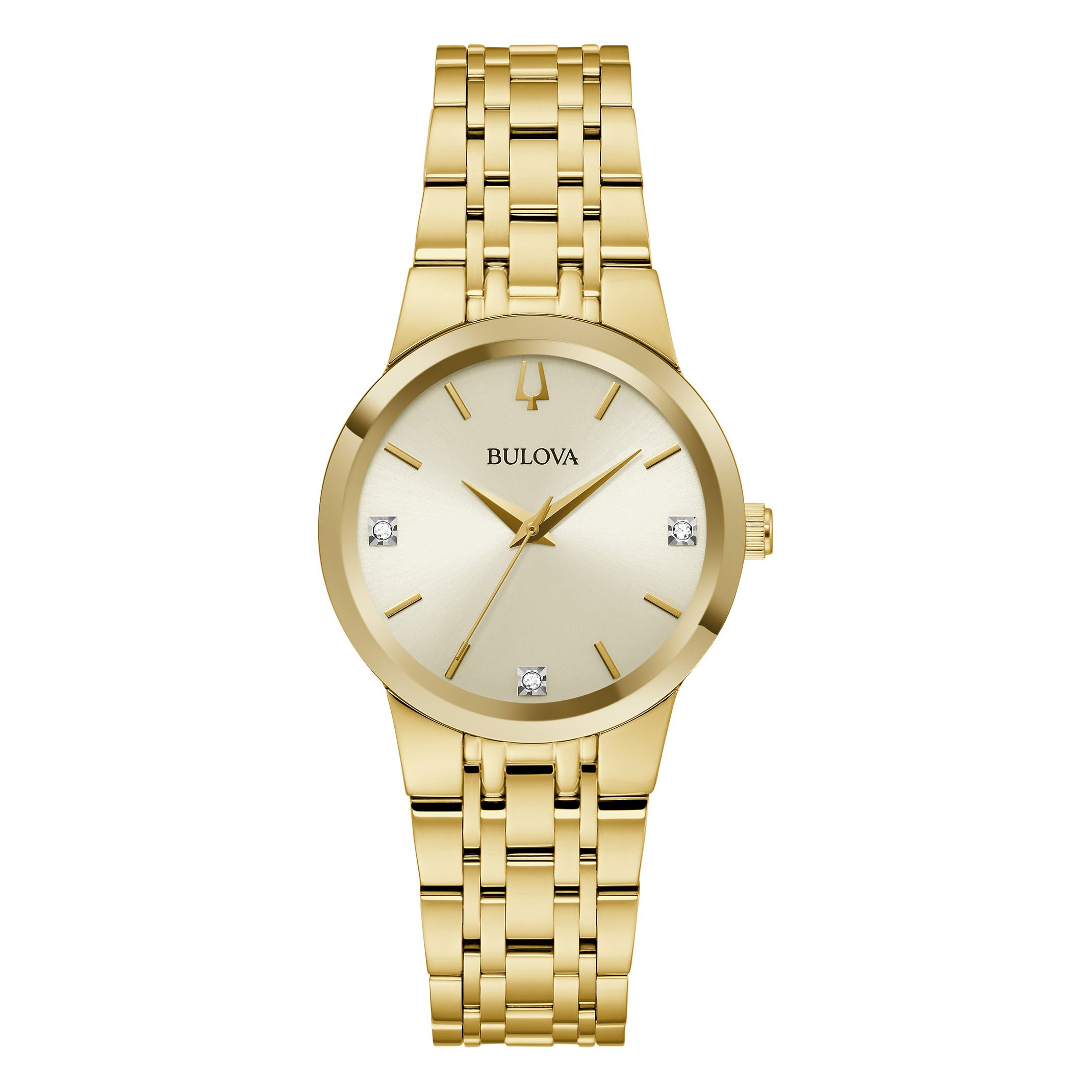 Bulova Champagne Dial Ladies Watch | Costco