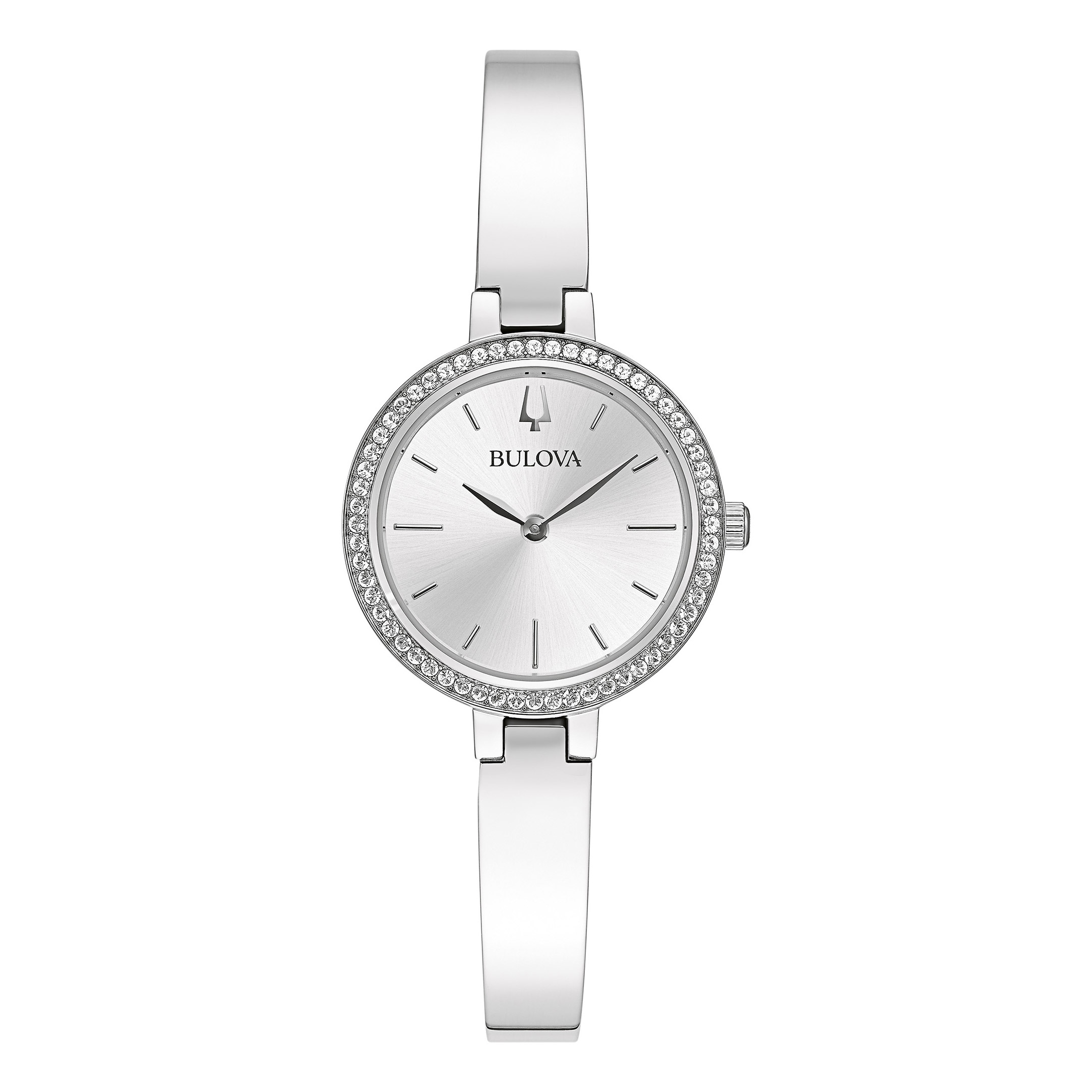 Bulova Silver-White Dial Ladies Watch | Costco