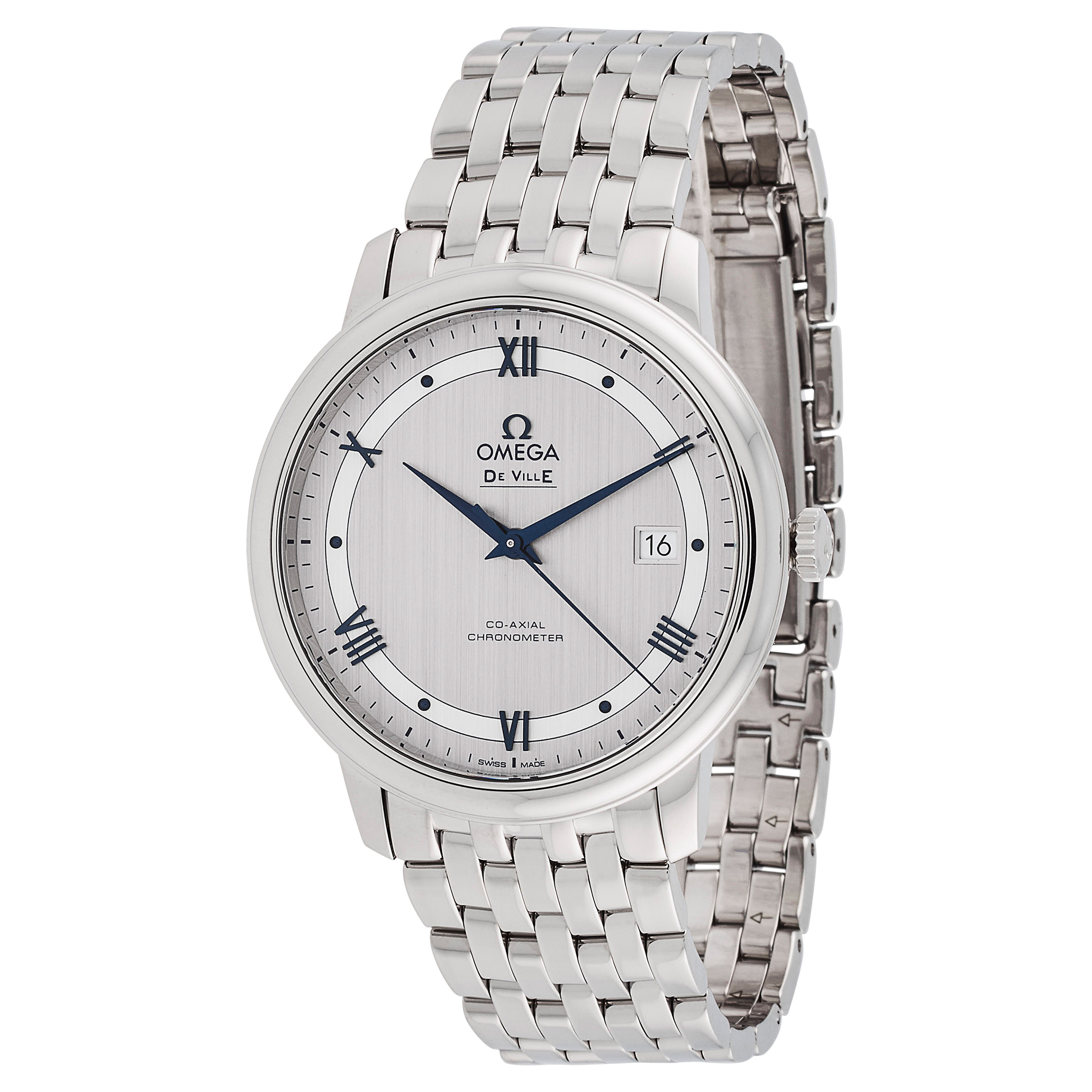 Omega De Ville Prestige Silver Dial Men’s Watch | Costco