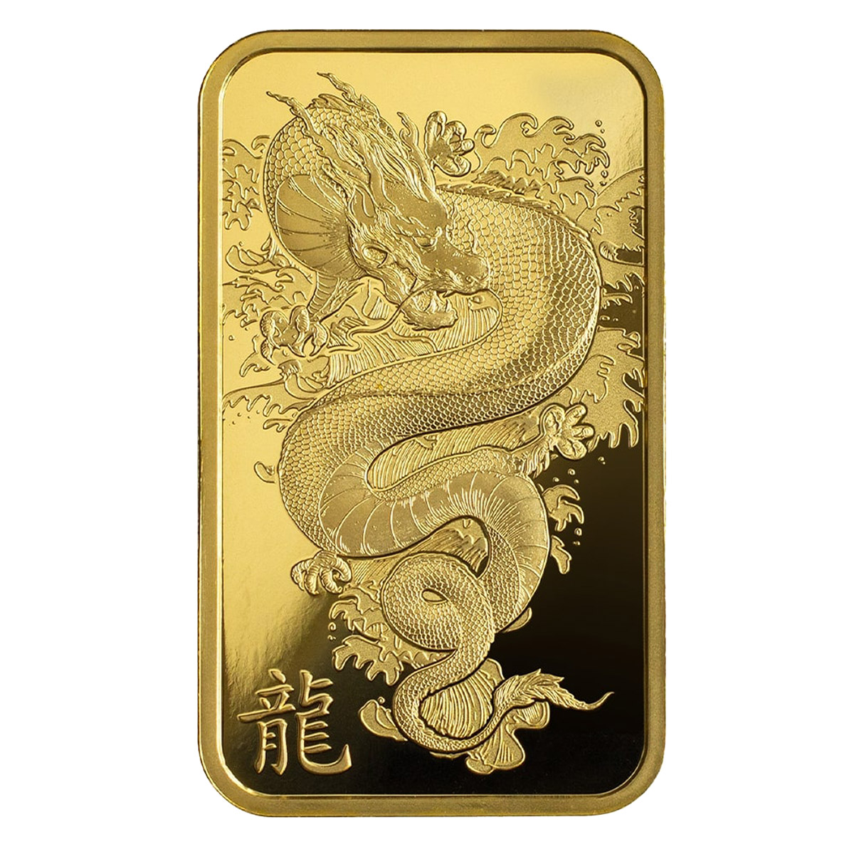 10 g Gold Bar PAMP Suisse Legend of the Azure Dragon (New In Assay ...