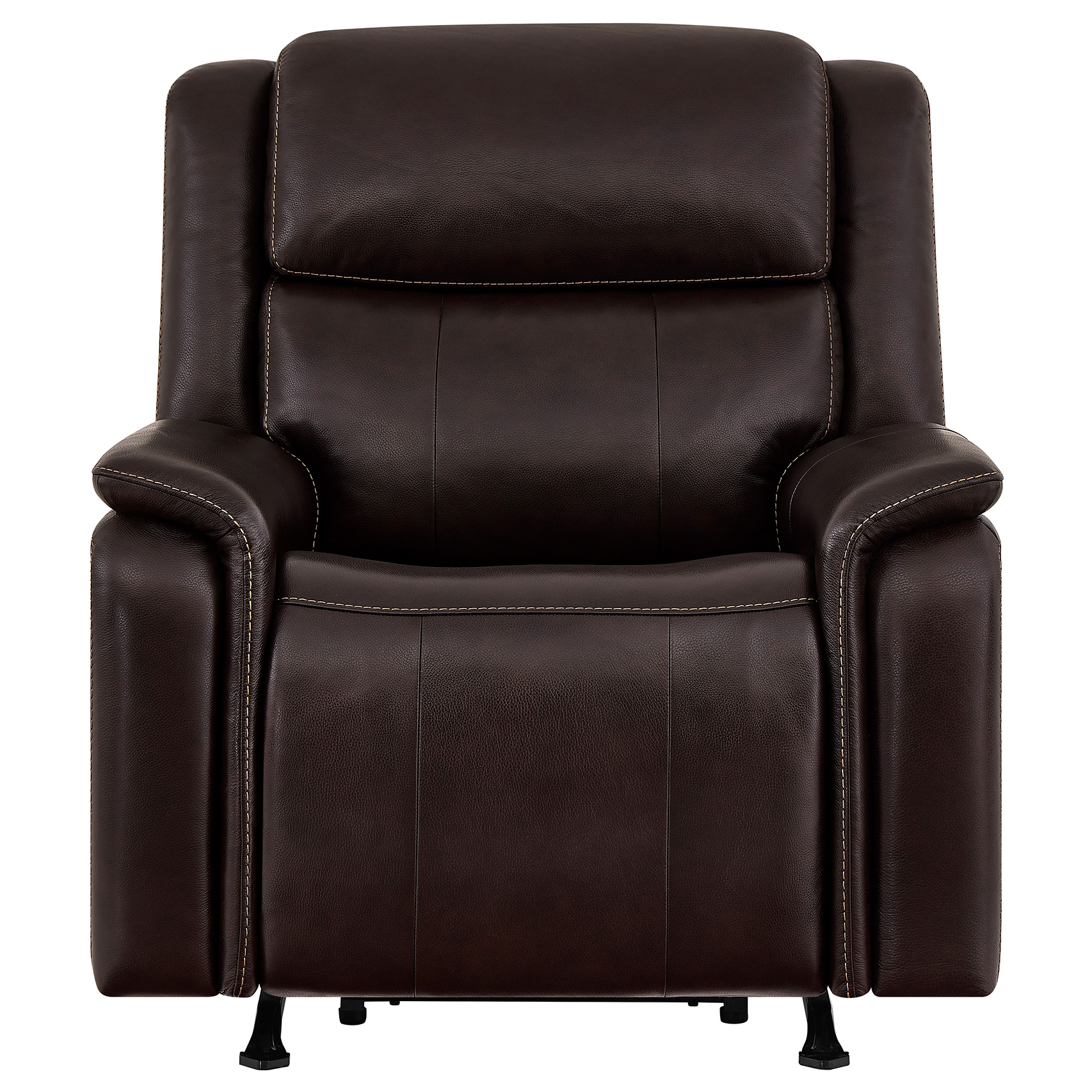 Barcalounger Bryson Leather Power Rocker Recliner with Power Adjustable ...