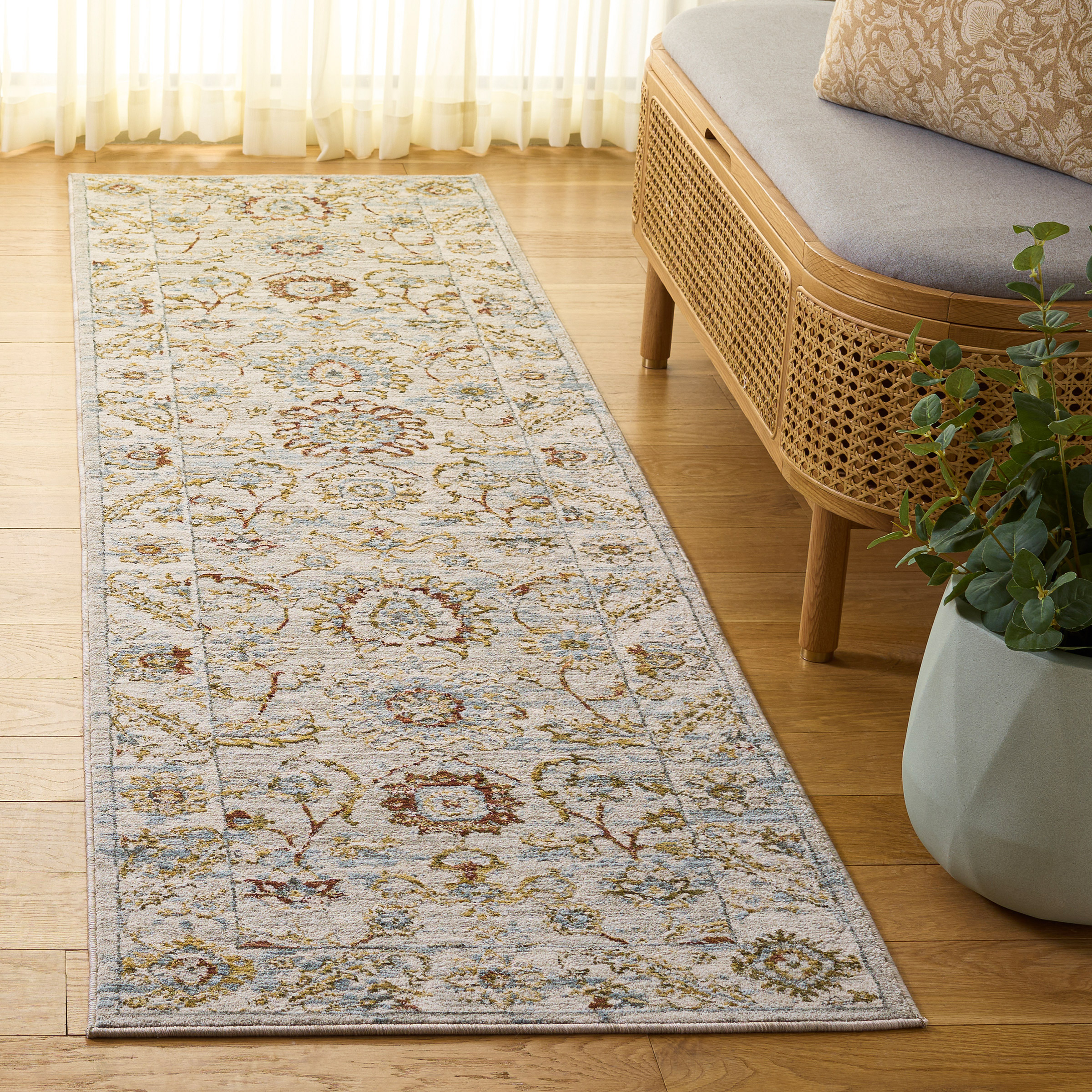 Safavieh Hamilton Runner Rug, Gray Gold, 2'2” x 8' | Costco