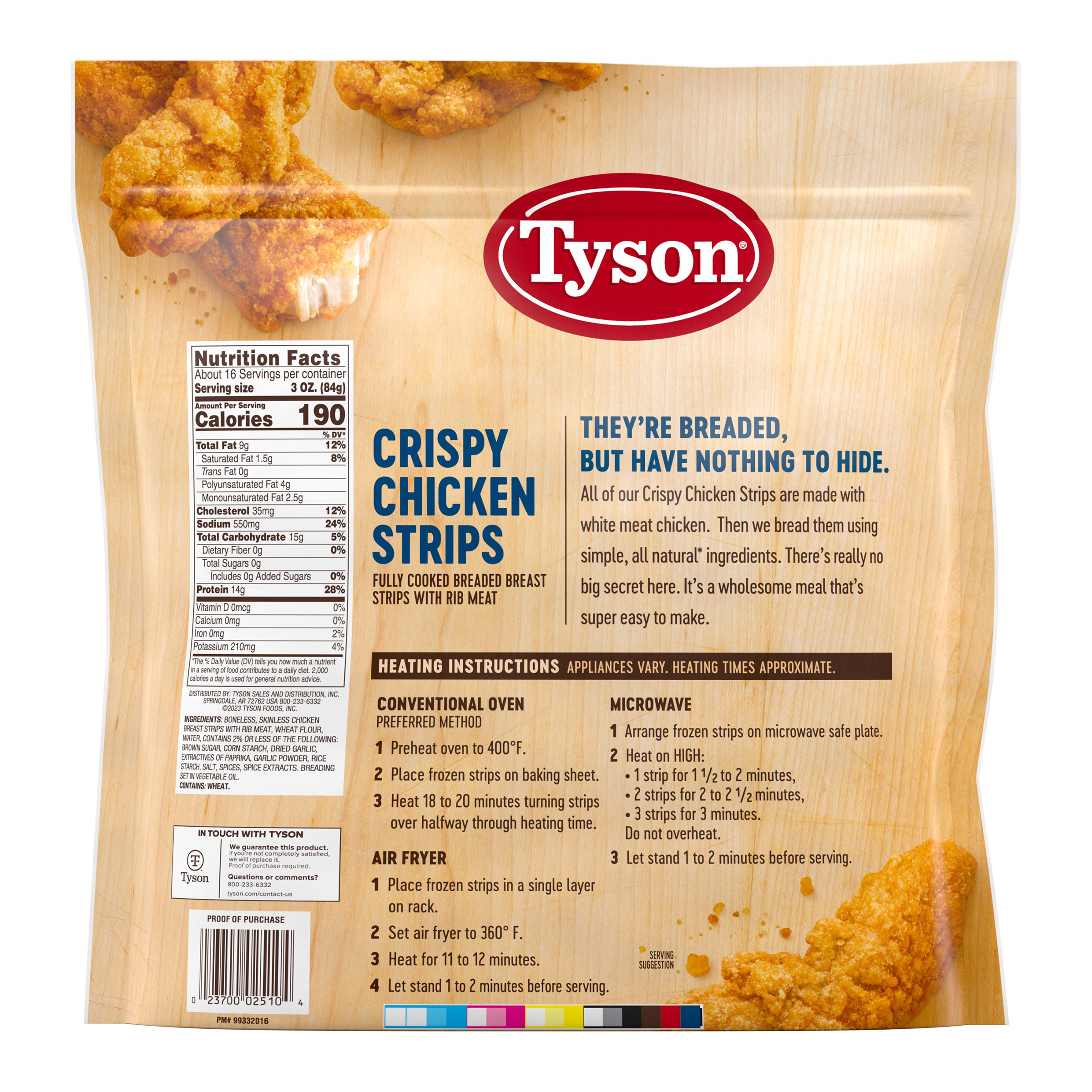 Tyson Crispy Chicken Strips, 48 oz | Costco