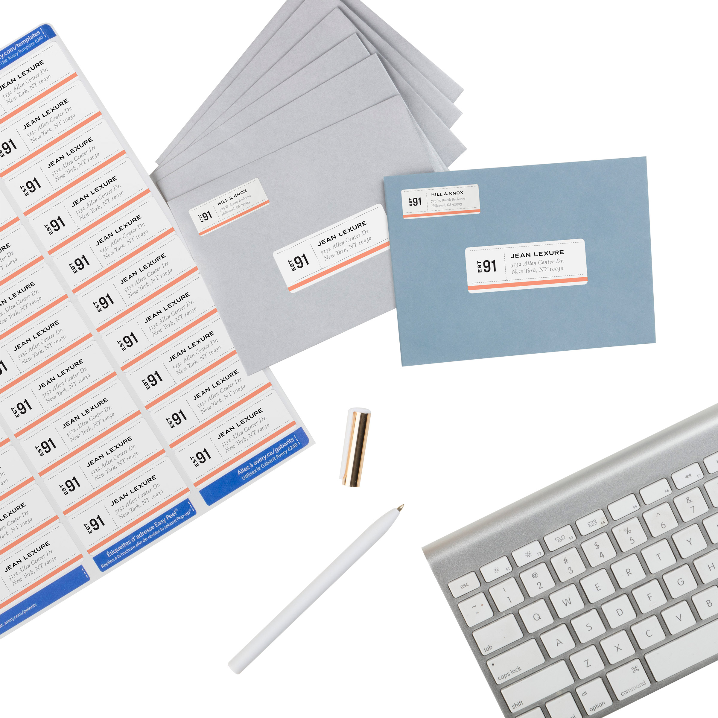Avery Easy Peel Address Labels, 4200-count | Costco