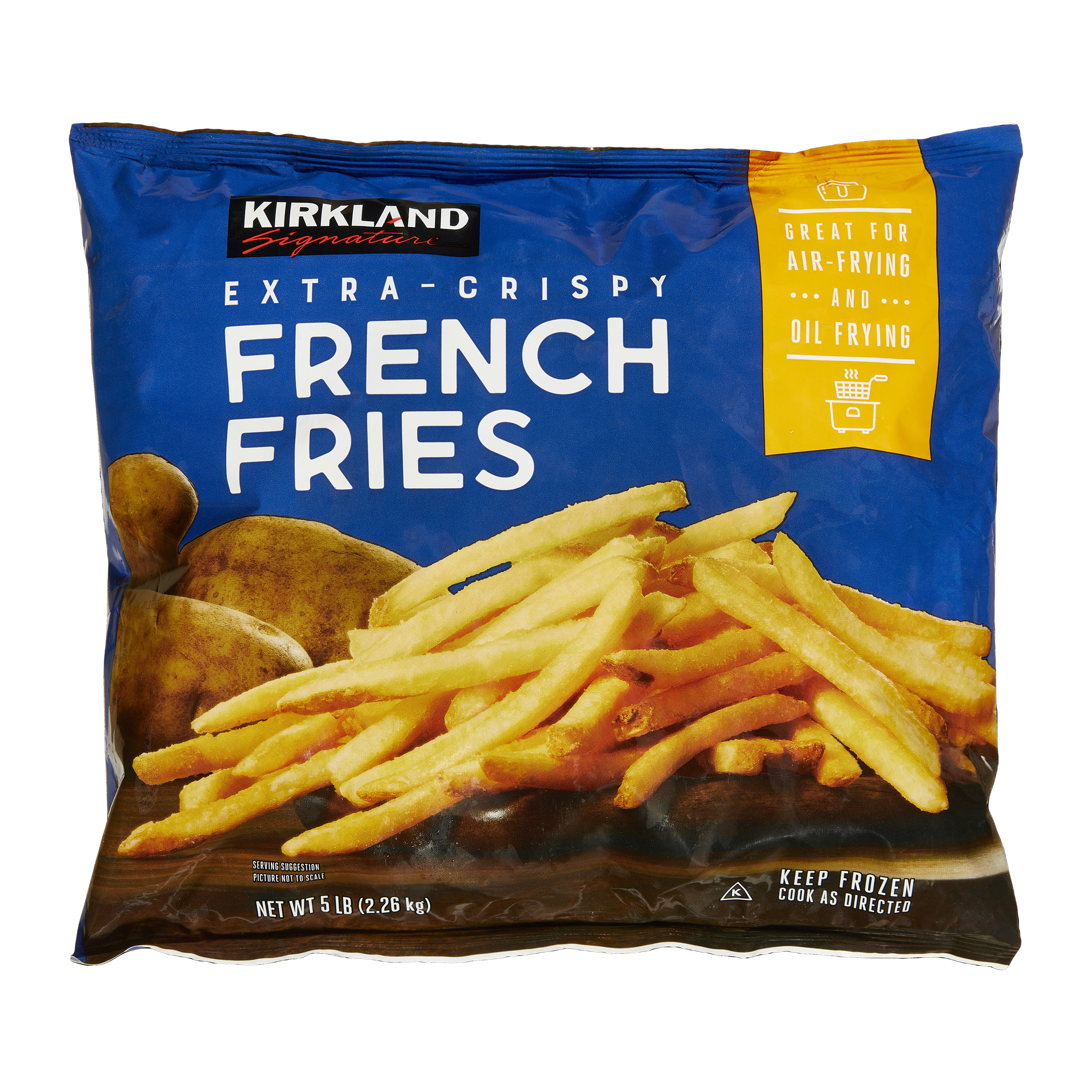 Kirkland Signature Extra Crispy French Fries, 5 lbs | Costco
