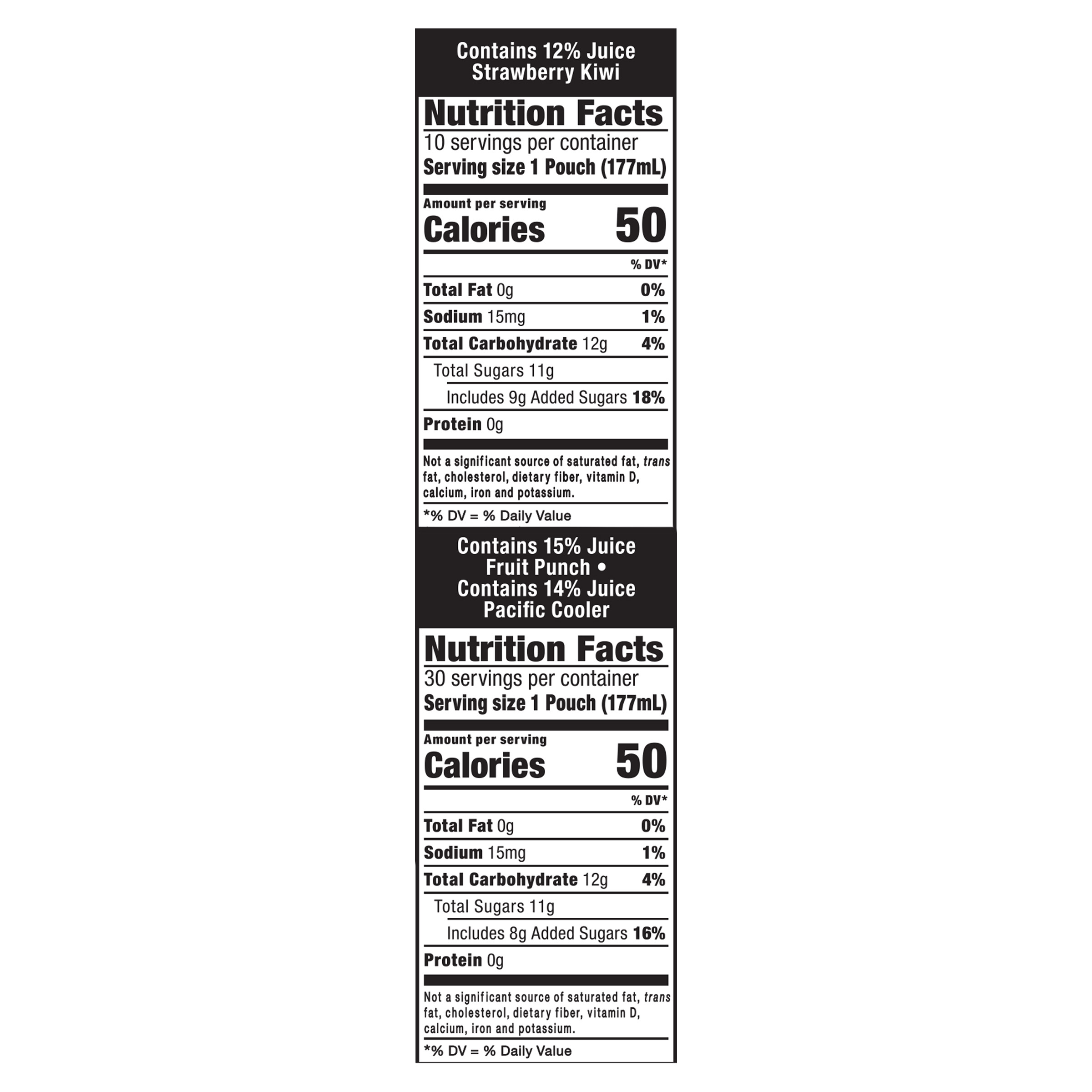 Capri Sun Flavored Juice Drink Blend, Variety Pack, 6 fl oz, 40-count ...