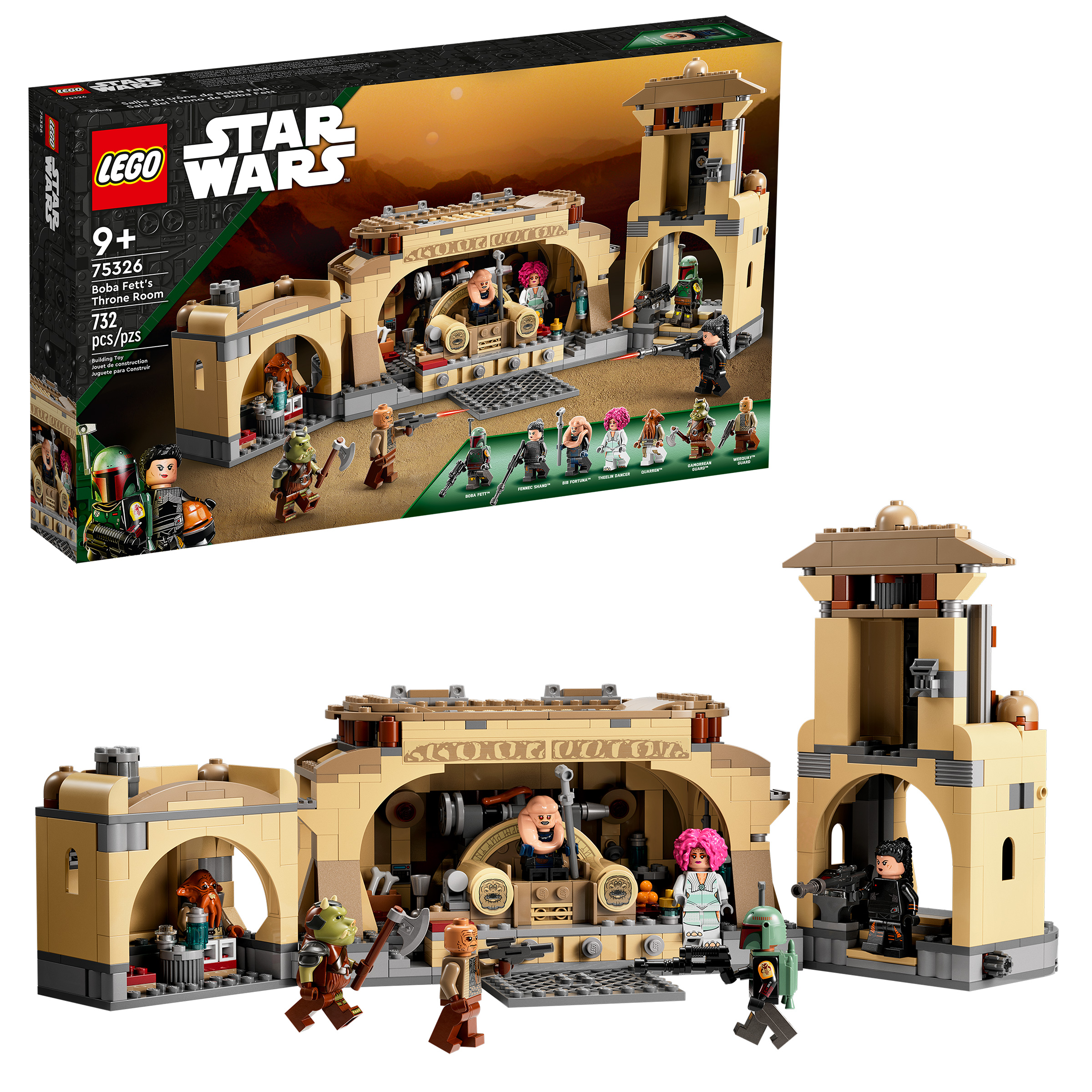 LEGO Star Wars Boba Fett’s Throne Room 75326 | Costco