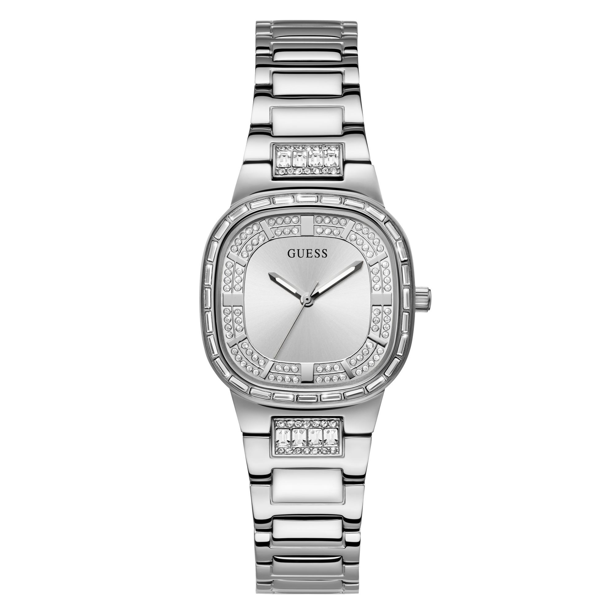 Guess Silver-tone Glitz Dial Ladies Watch | Costco