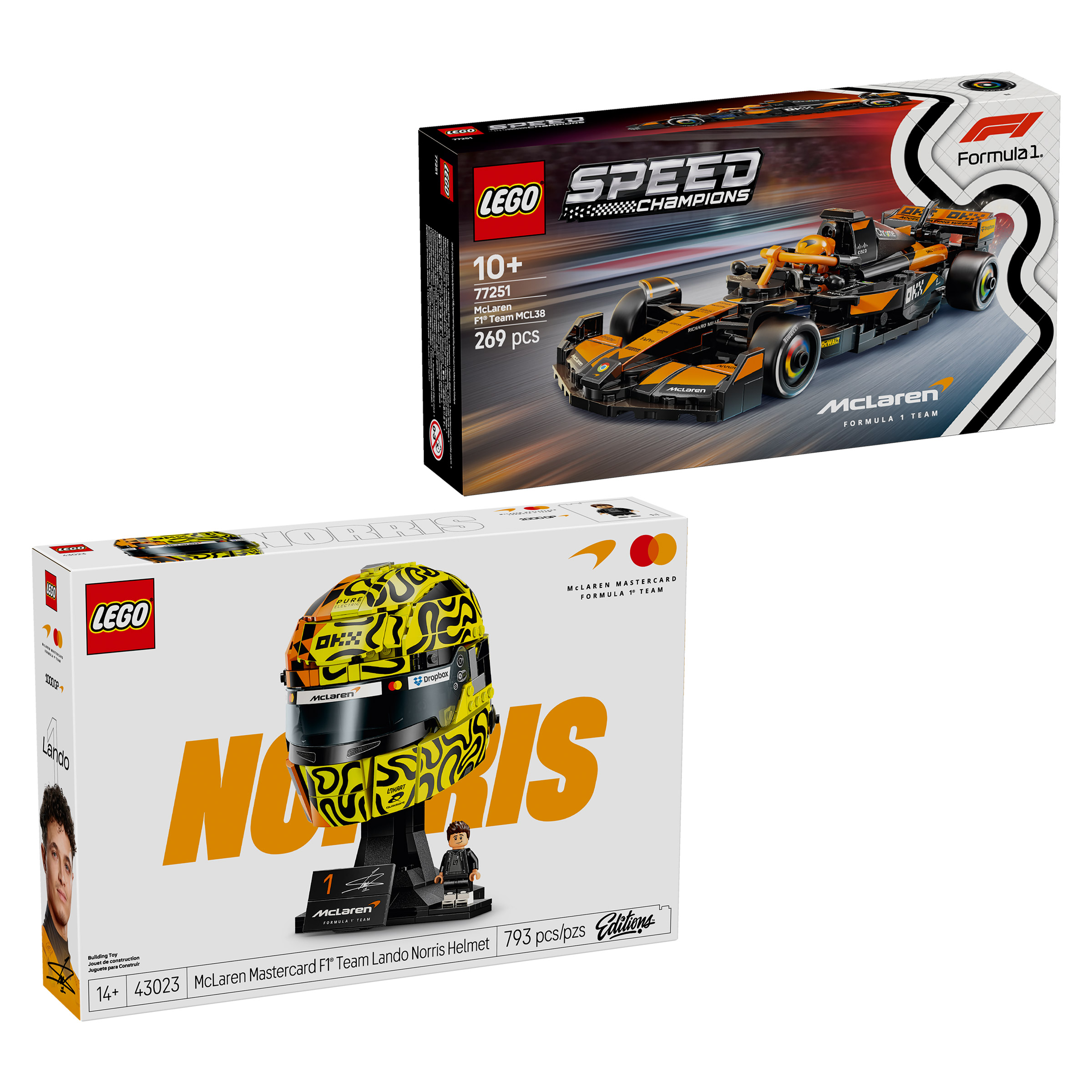 LEGO McLaren Norris Helmet Bundle | Costco