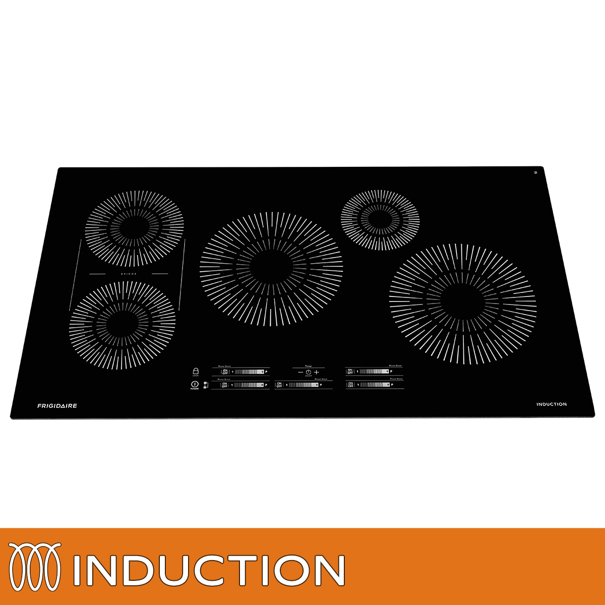 Frigidaire 36 in. Induction Cooktop with Bridge Element | Costco