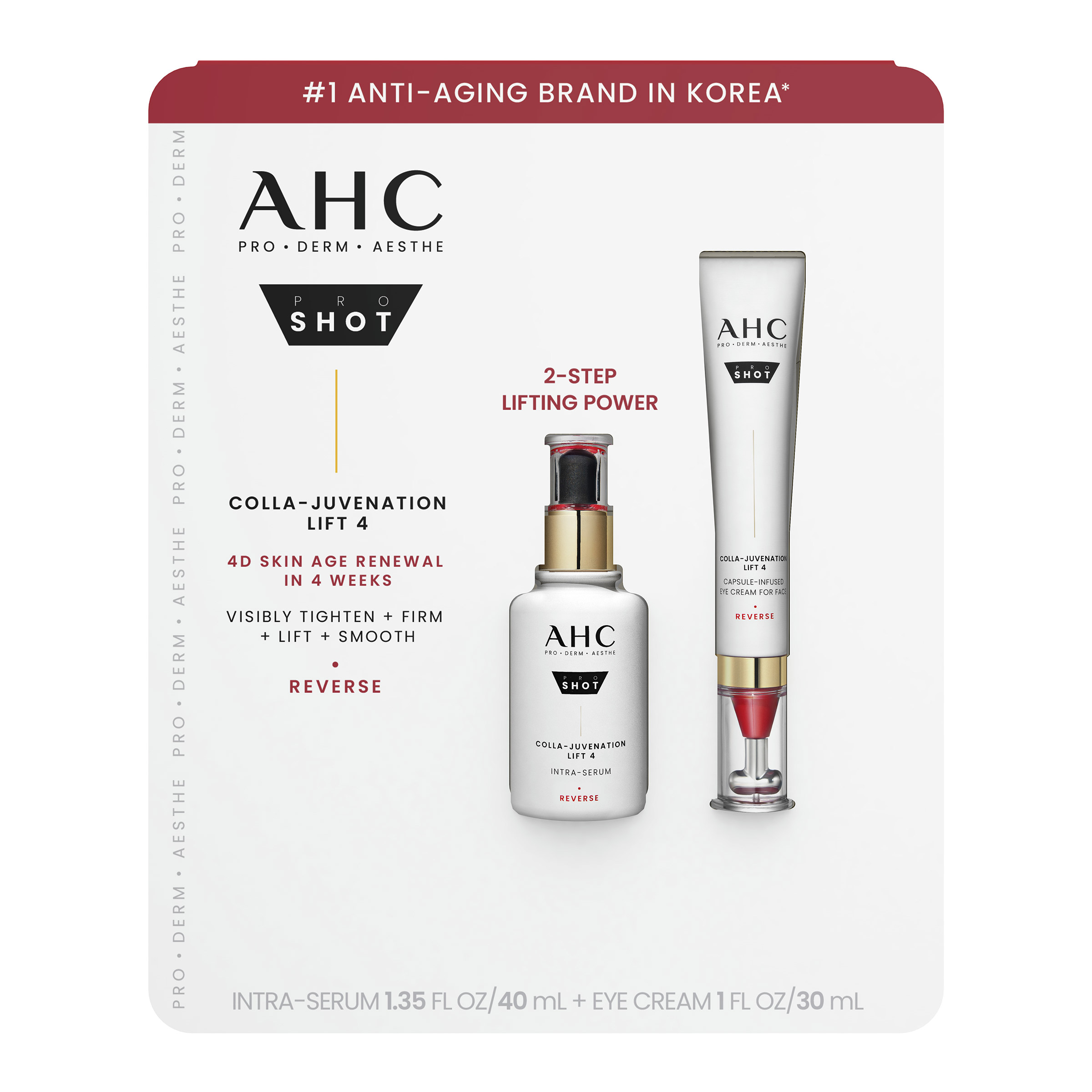 AHC Pro Shot Colla-Juvenation Serum + Eye Cream | Costco
