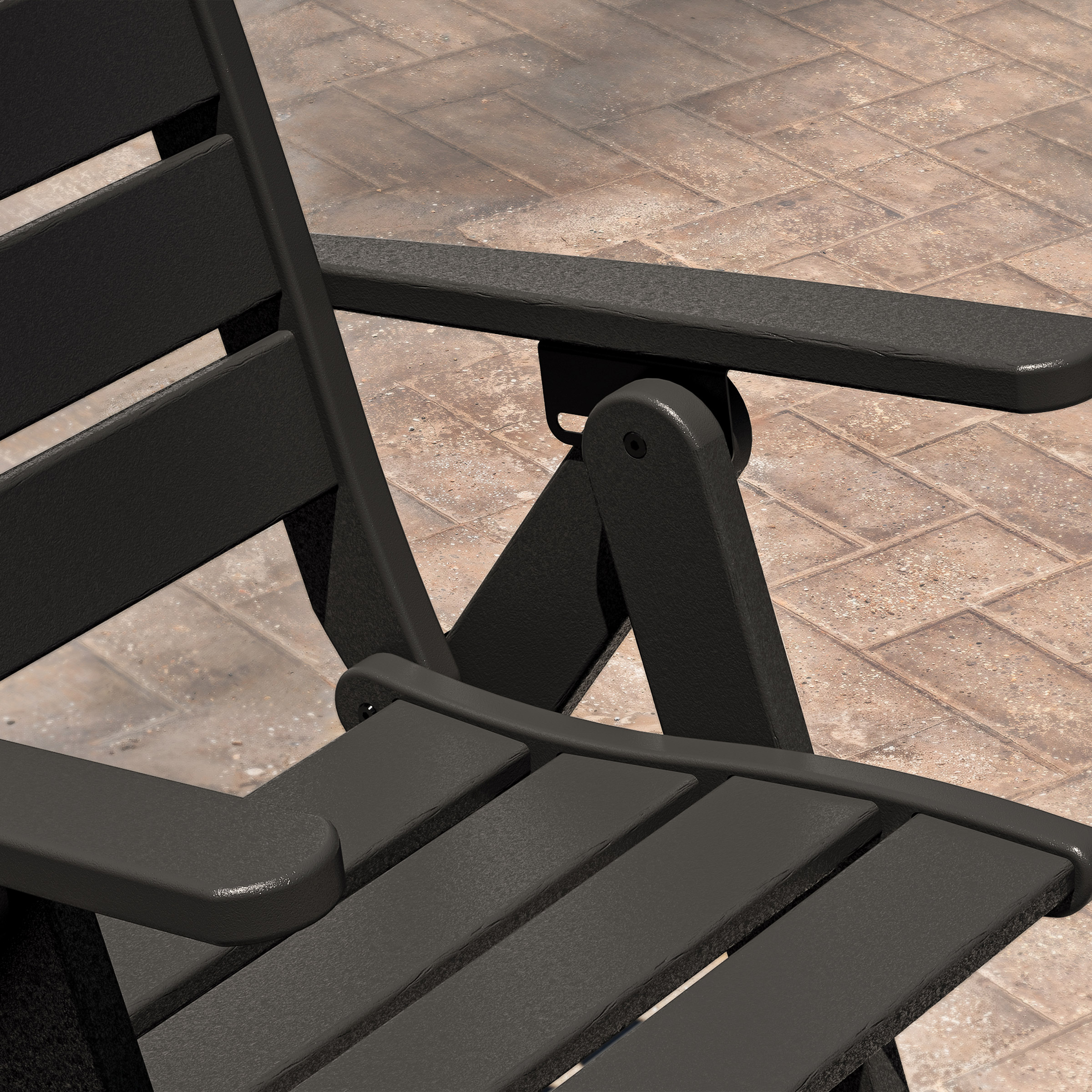 POLYWOOD Chesapeake Reclining and Folding Dining Chair | Costco