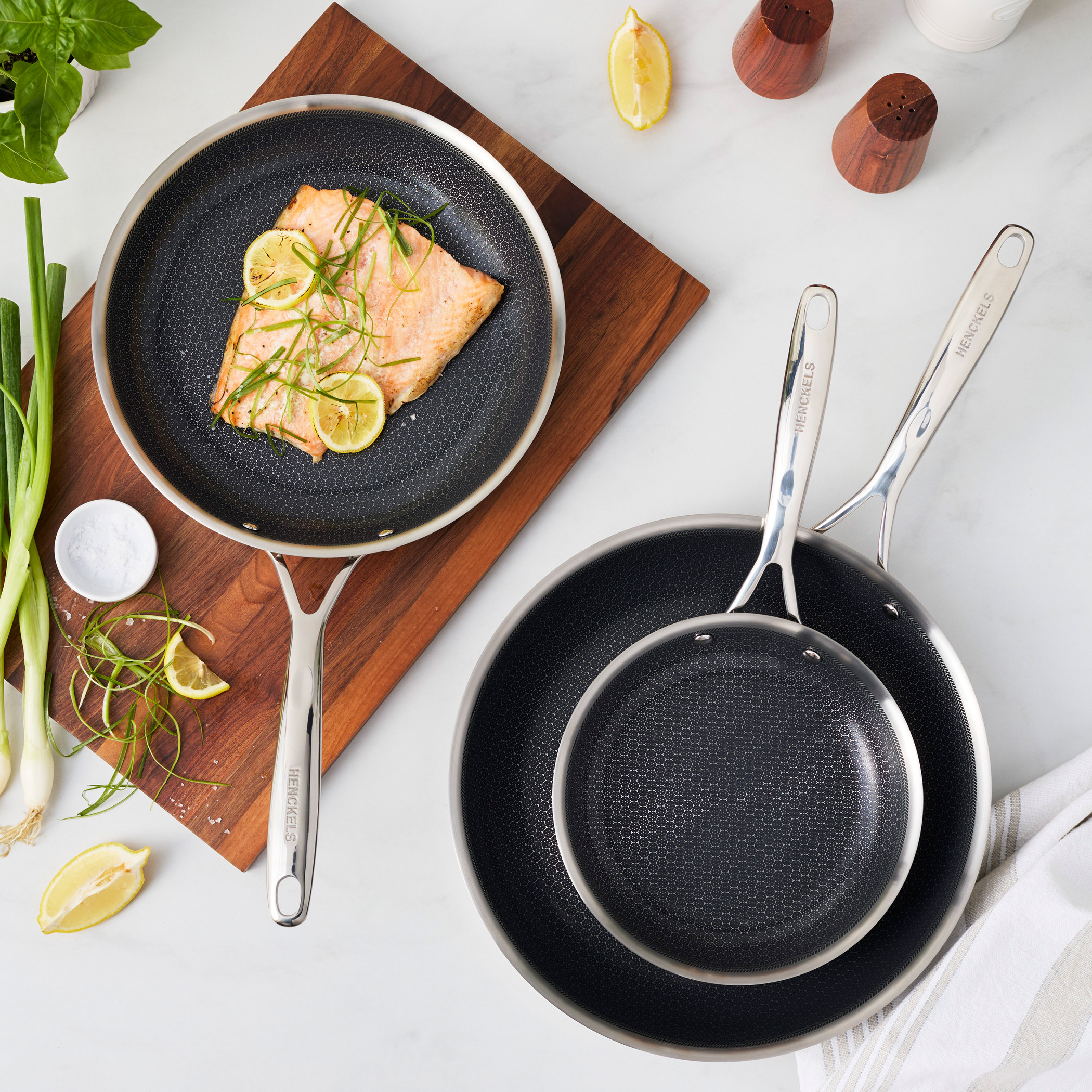 Henckels Paradigm Ceramic 3-piece Fry Pan Set | Costco
