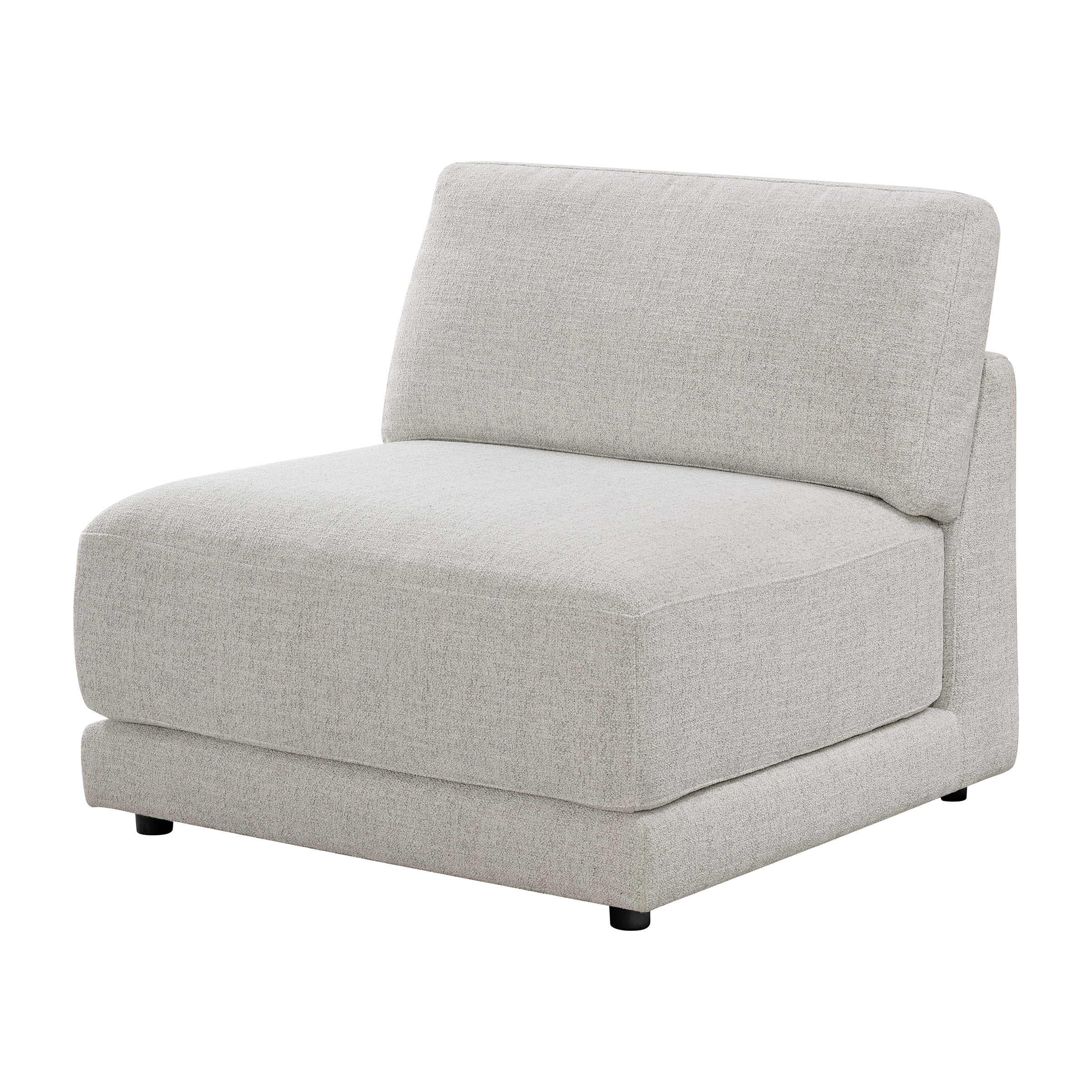 Aiden & Ivy Dayna 4-piece Modular Fabric Sofa with Ottoman | Costco