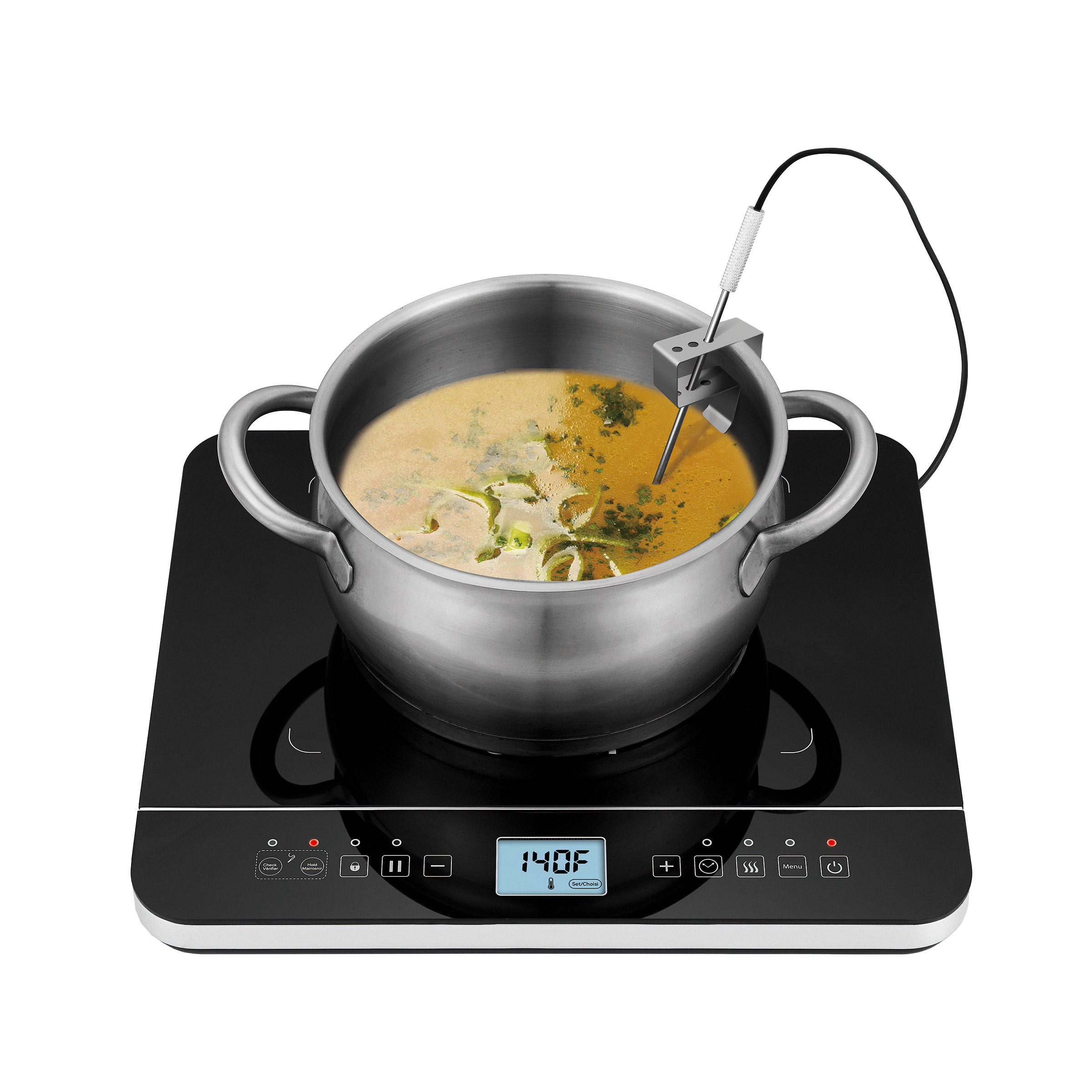 Salton Induction Cooktop with Temperature Probe | Costco