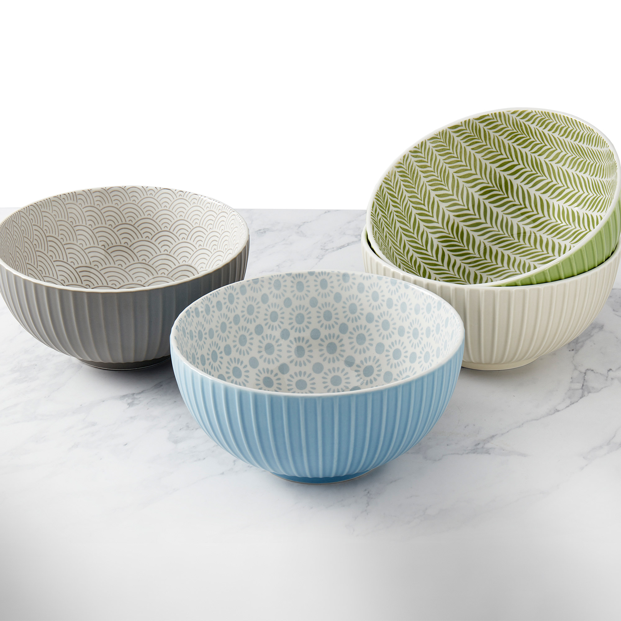 Denmark 4-piece All-Purpose Porcelain Bowl Set | Costco