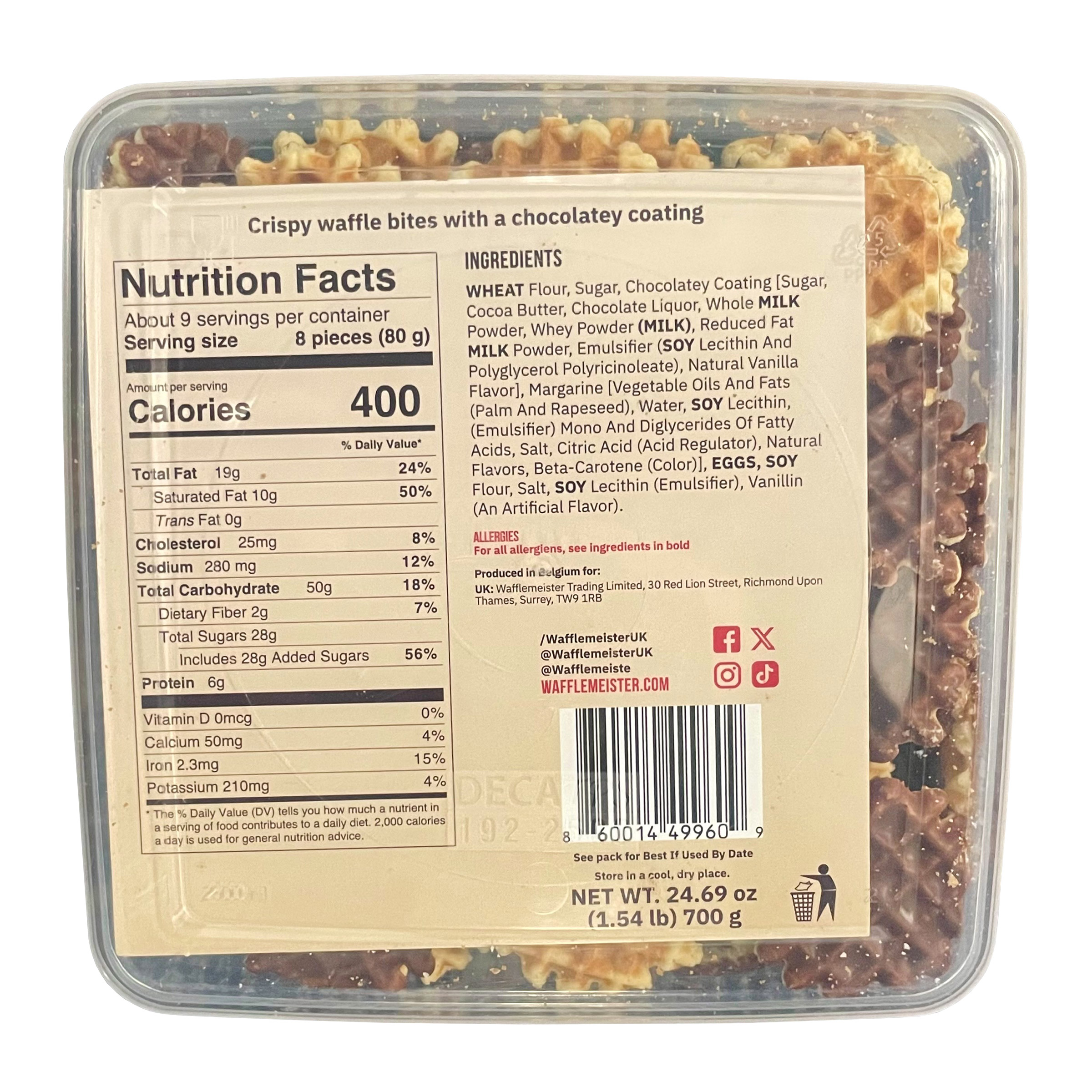 Wafflemeister Chocolate Waffle Bites, 24.69 oz | Costco