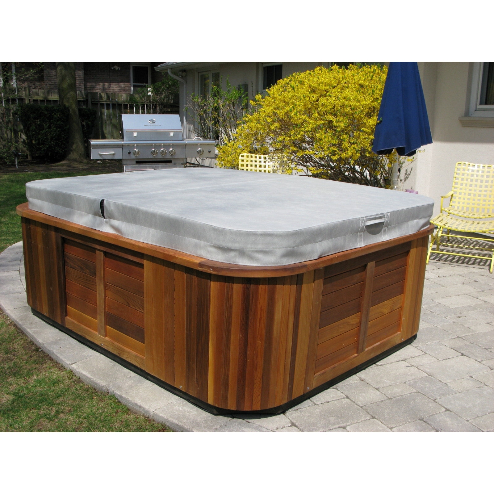 5 in. x 4 in. Tapered Customized Spa Cover | Costco